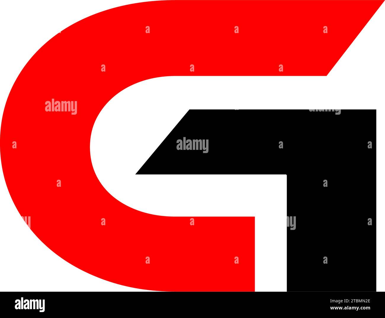 is a symbol in the form of a combination of letters Stock Vector Image ...