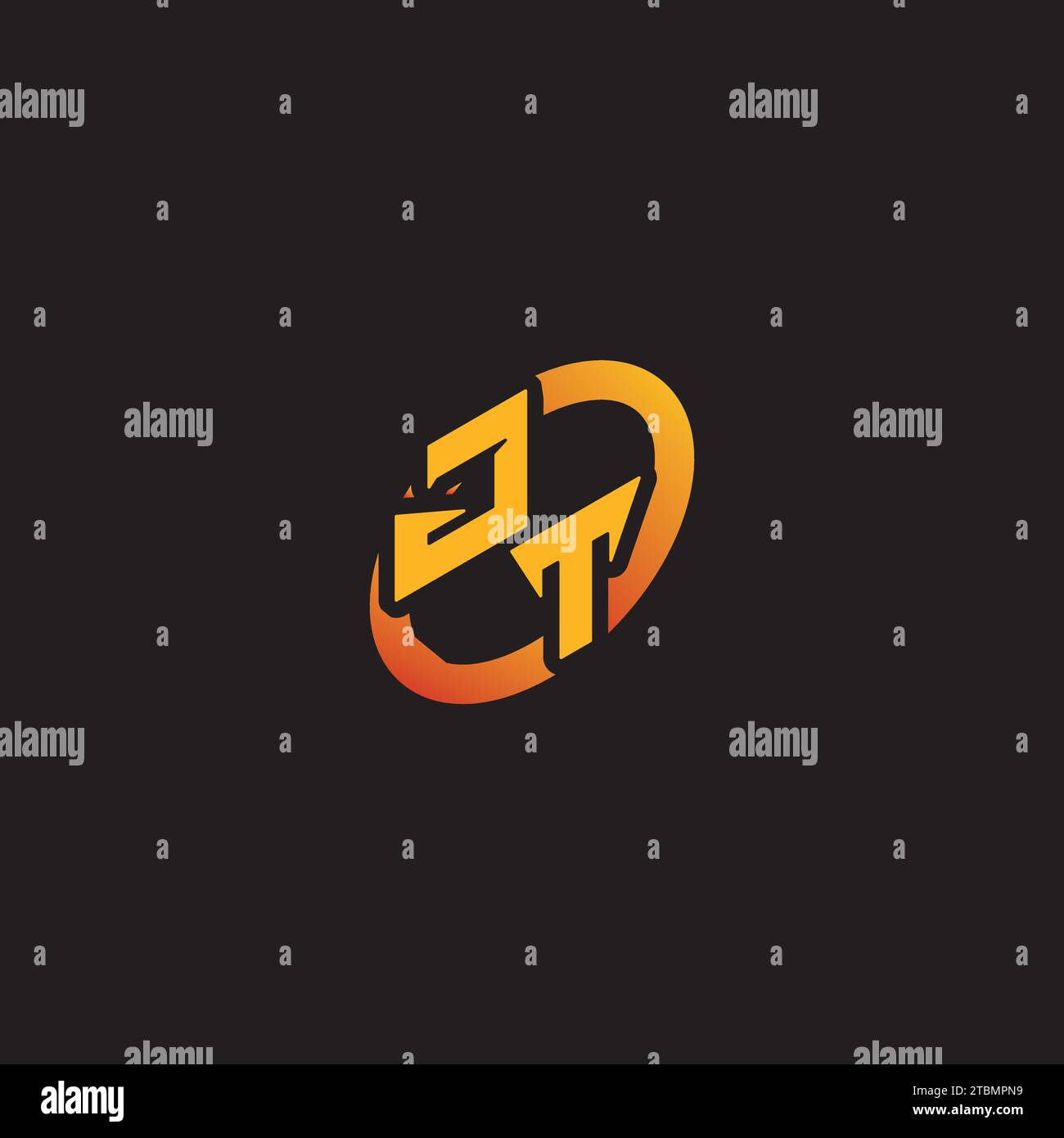 TJ combination letter unique initials logo esport for gaming team ...