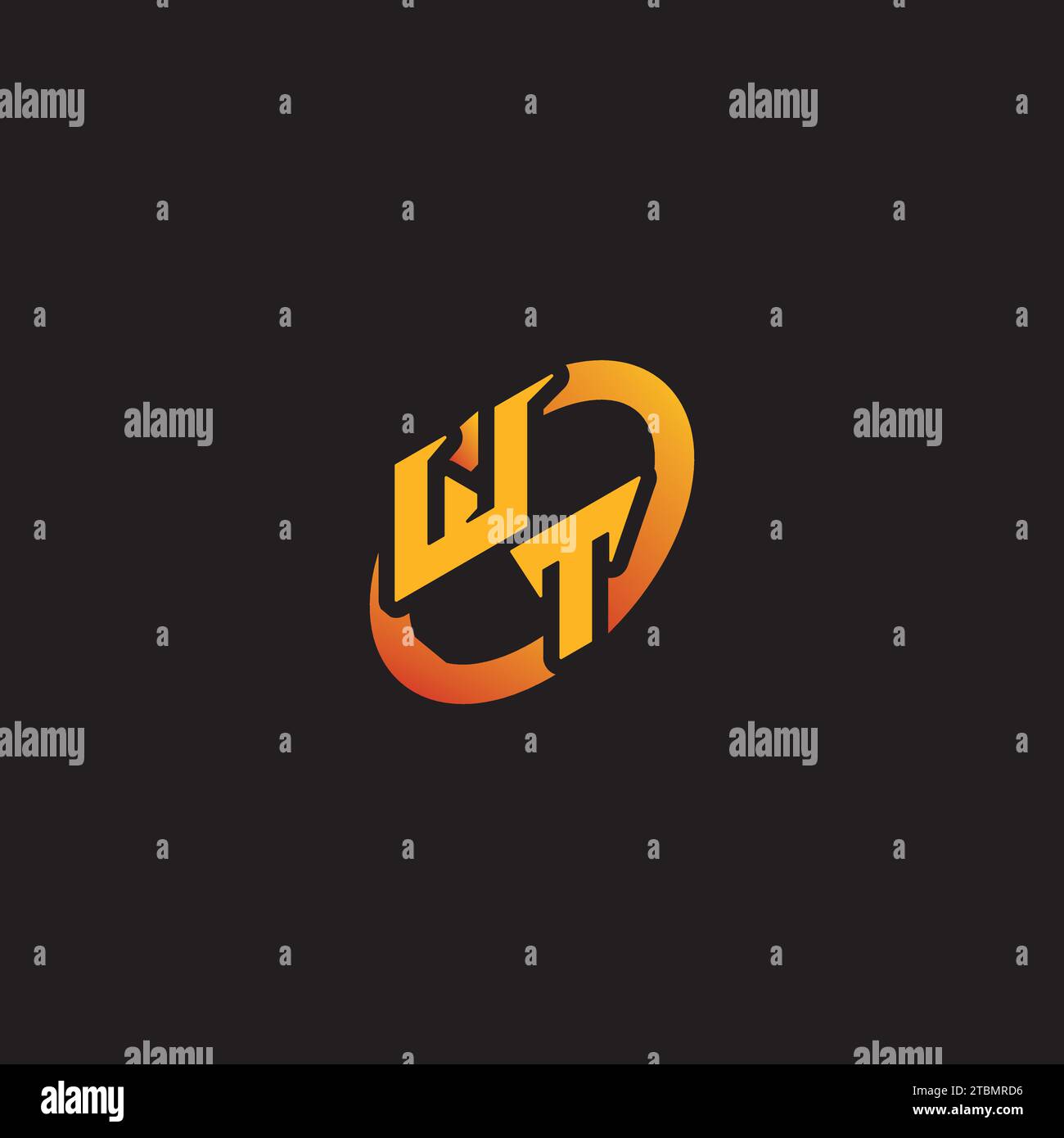 TW combination letter unique initials logo esport for gaming team ...