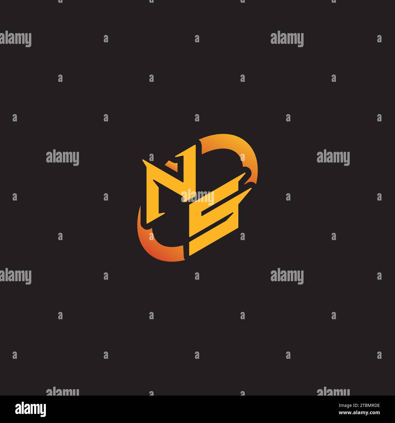 Letter sn logo hi-res stock photography and images - Alamy