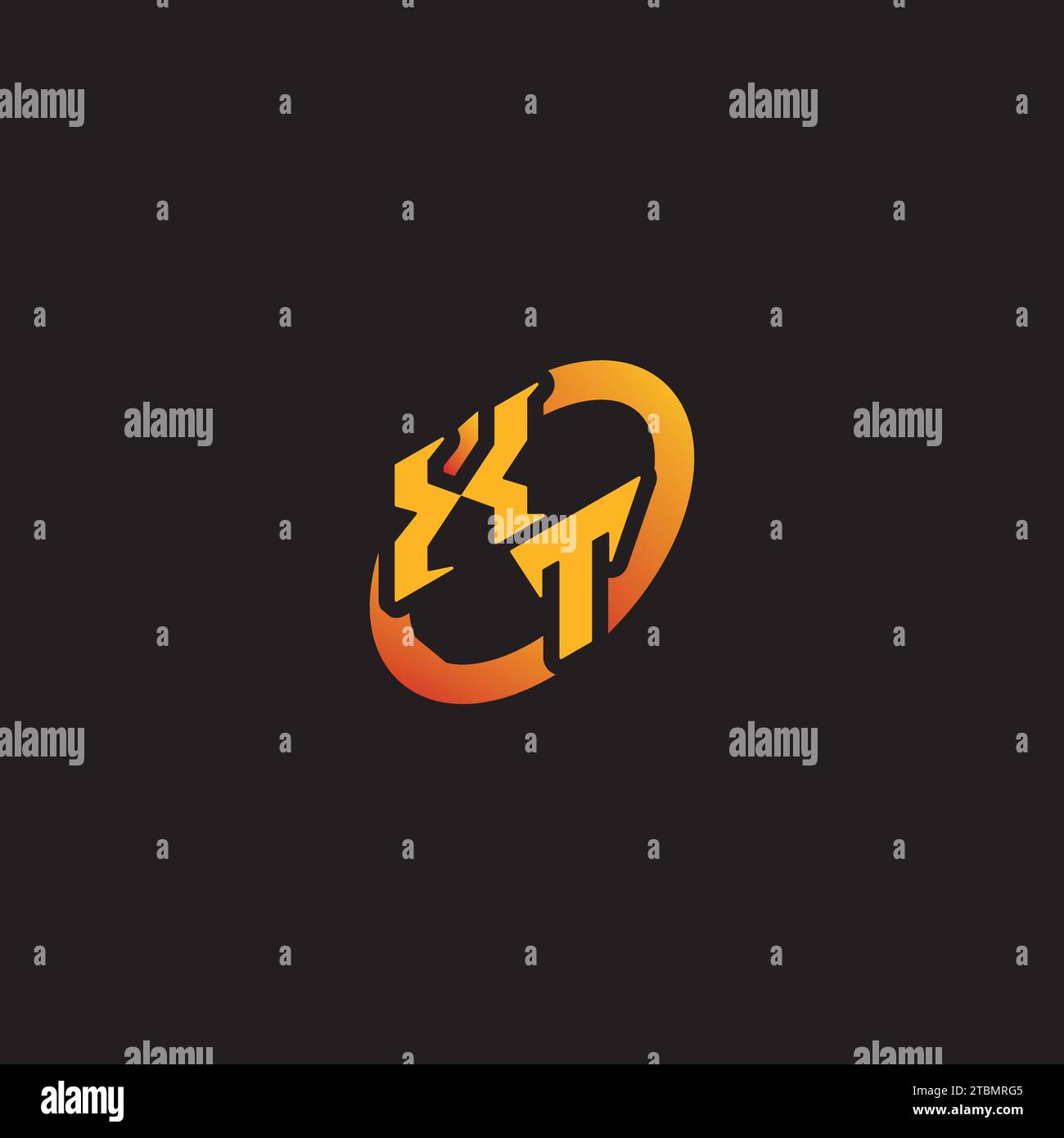 TX combination letter unique initials logo esport for gaming team ...