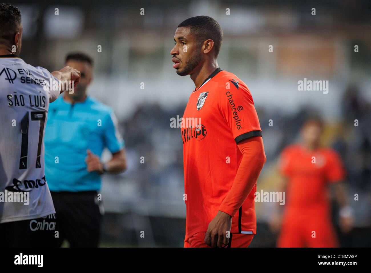 Andre Silva during Liga Portugal 23/24 game between SC Farense and ...