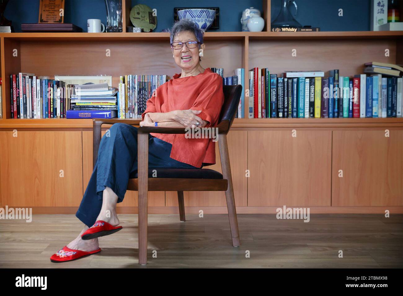 Novelist Suchen Christine Lim, 75, one of three recipients of the 2023 ...