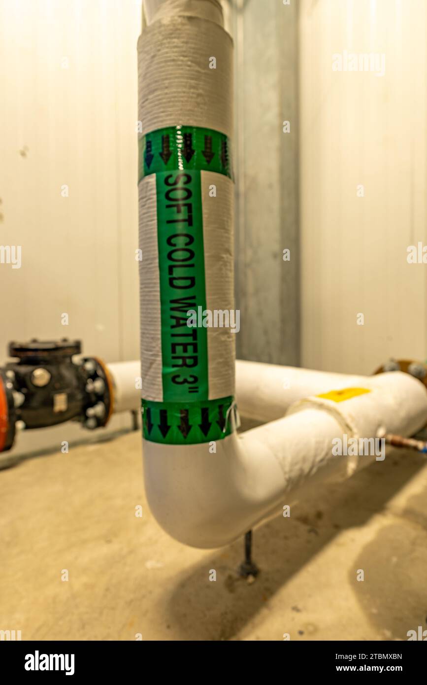 Building water industrial interior pipes hi-res stock photography and ...