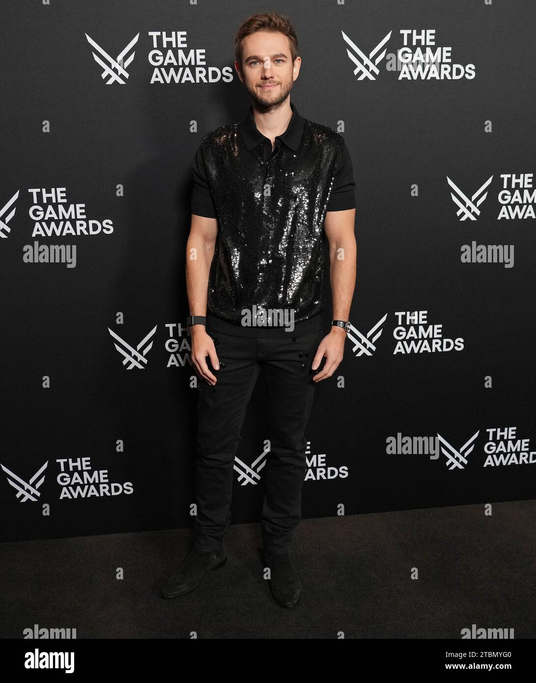 Zedd arrives at The Game Awards 2023 held at the Peacock Theater in Los ...