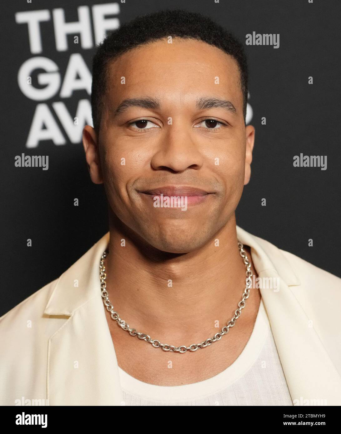 Los Angeles, USA. 07th Dec, 2022. Aaron Moten arrives at The Game ...