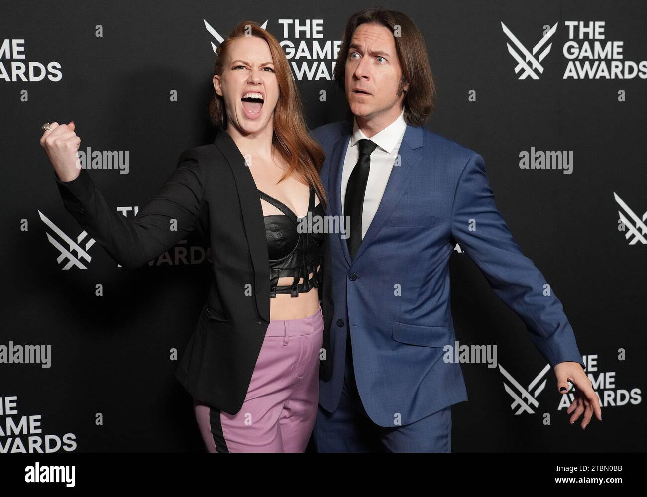 Los Angeles, USA. 07th Dec, 2022. (L-R) Marisha Ray and Matthew Mercer ...