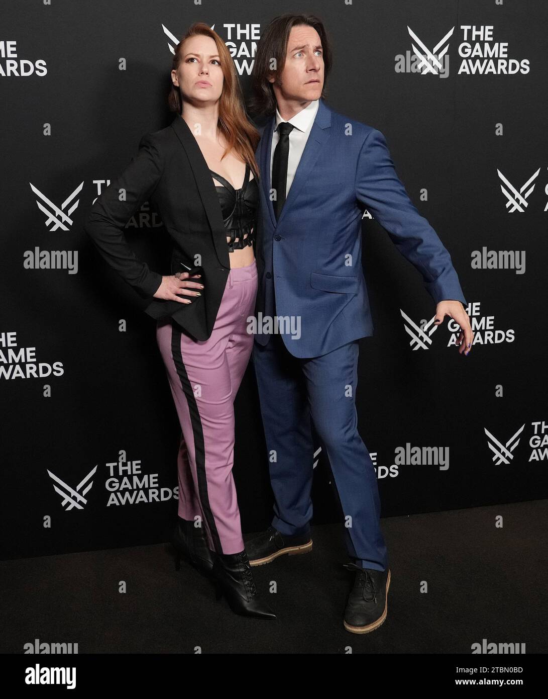 Los Angeles, USA. 07th Dec, 2022. (L-R) Marisha Ray and Matthew Mercer ...