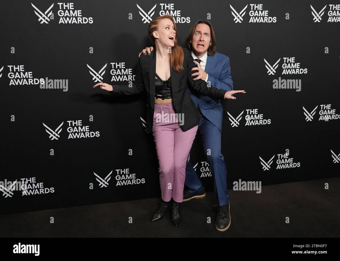 Los Angeles, USA. 07th Dec, 2022. (L-R) Marisha Ray and Matthew Mercer ...