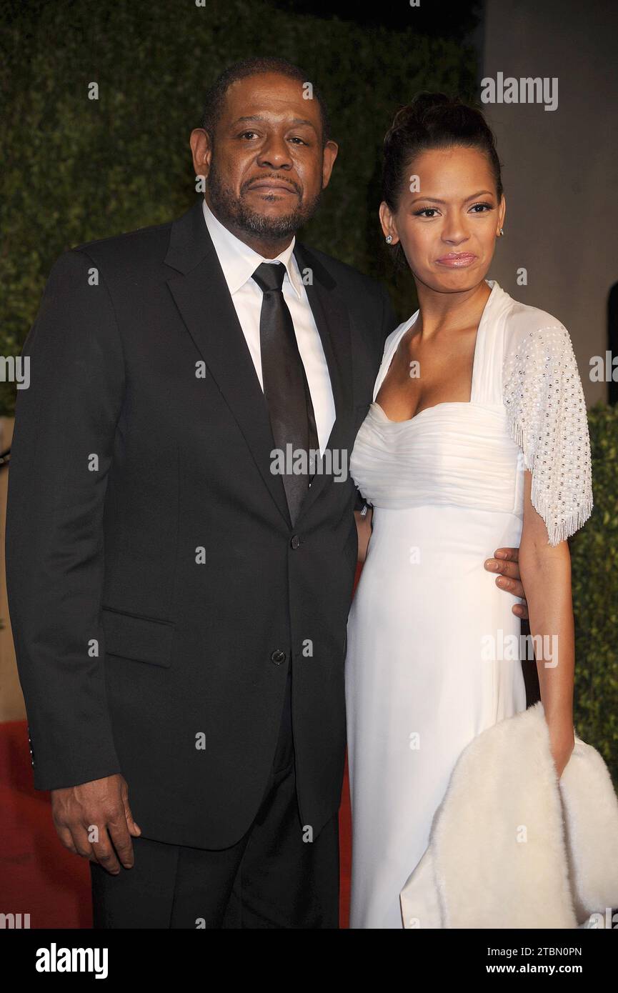 Forest whitaker keisha whitaker west hollywood hi-res stock photography ...