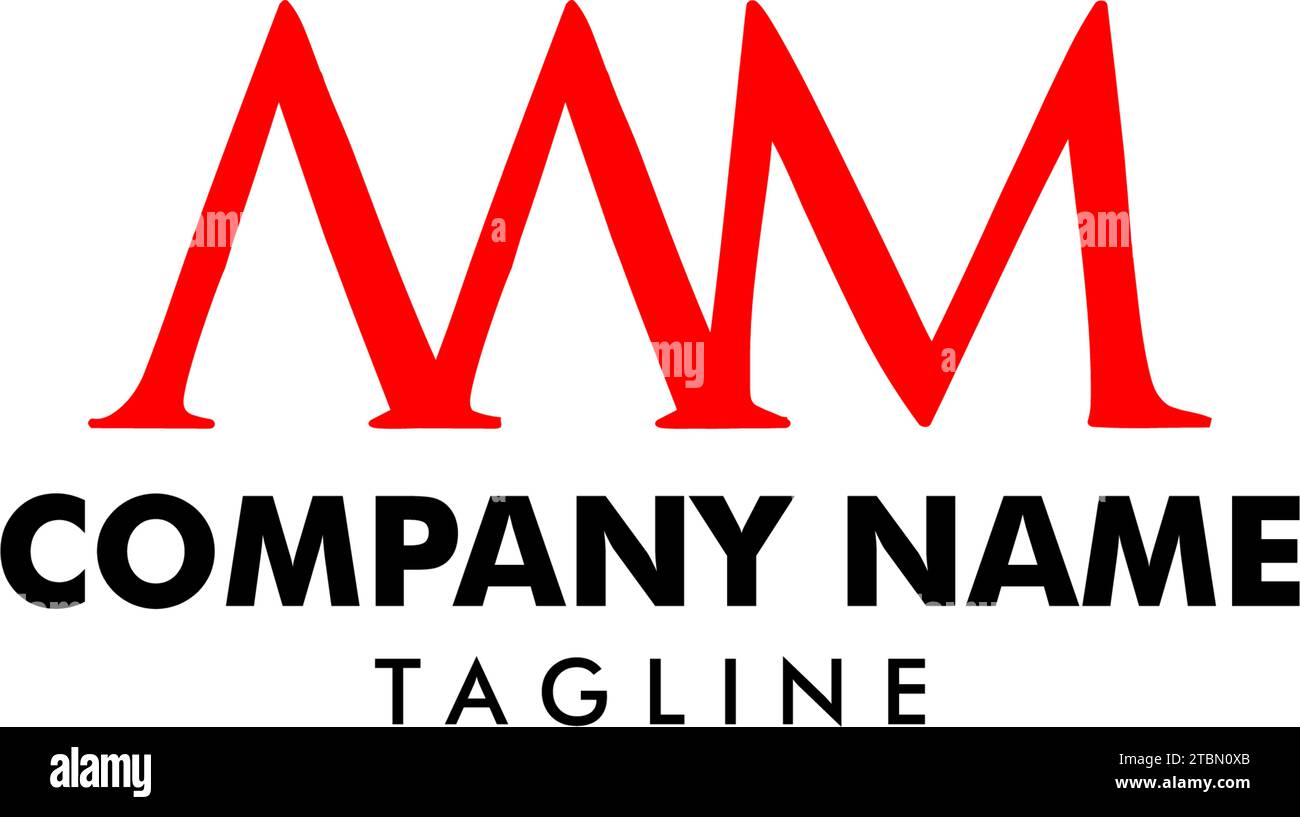 Initial Letter AAM Logo Template Design Stock Vector Image & Art - Alamy