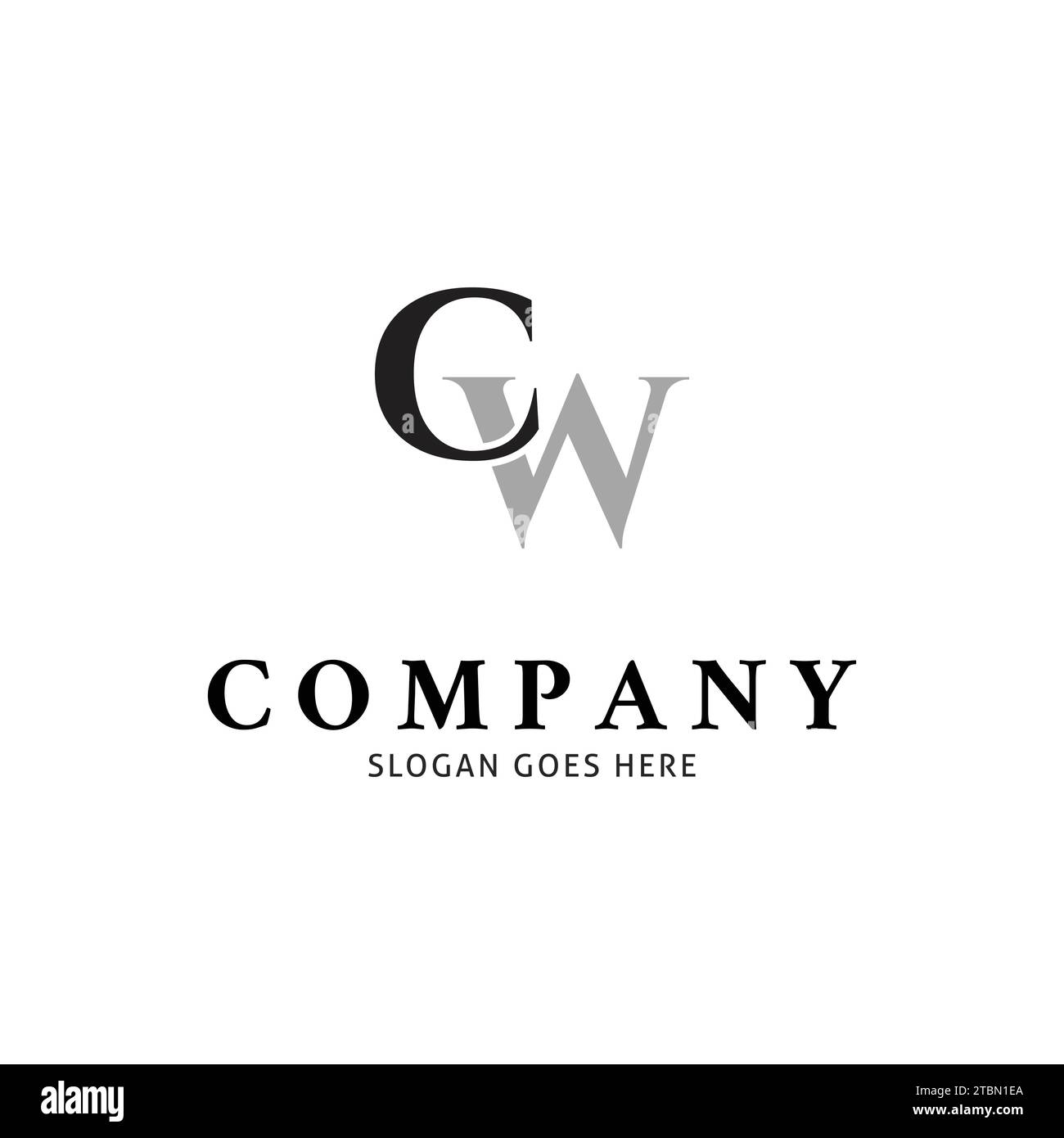 Cw letter hi-res stock photography and images - Alamy