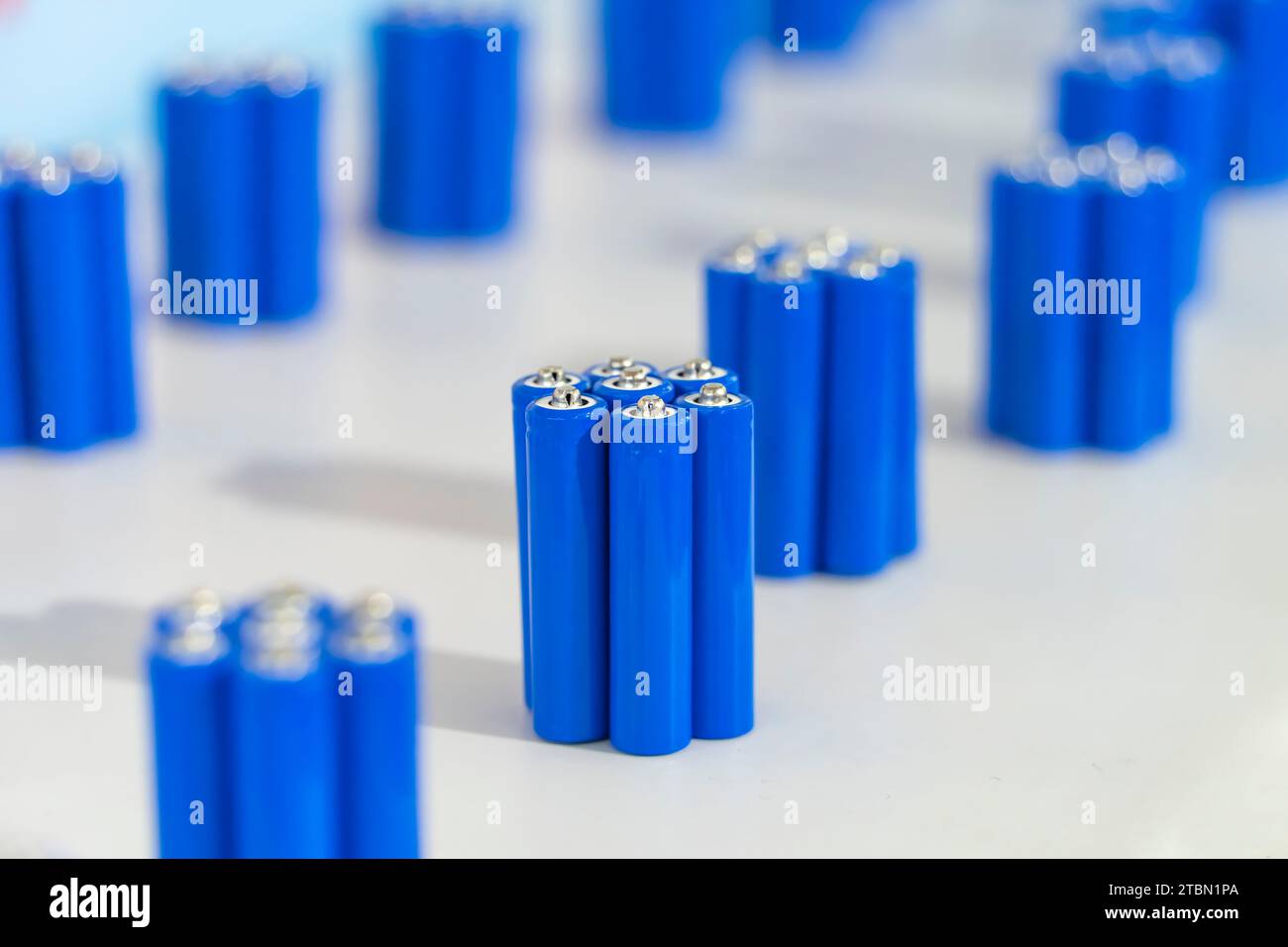 Lithium ion industrial high current batteries Stock Photo - Alamy