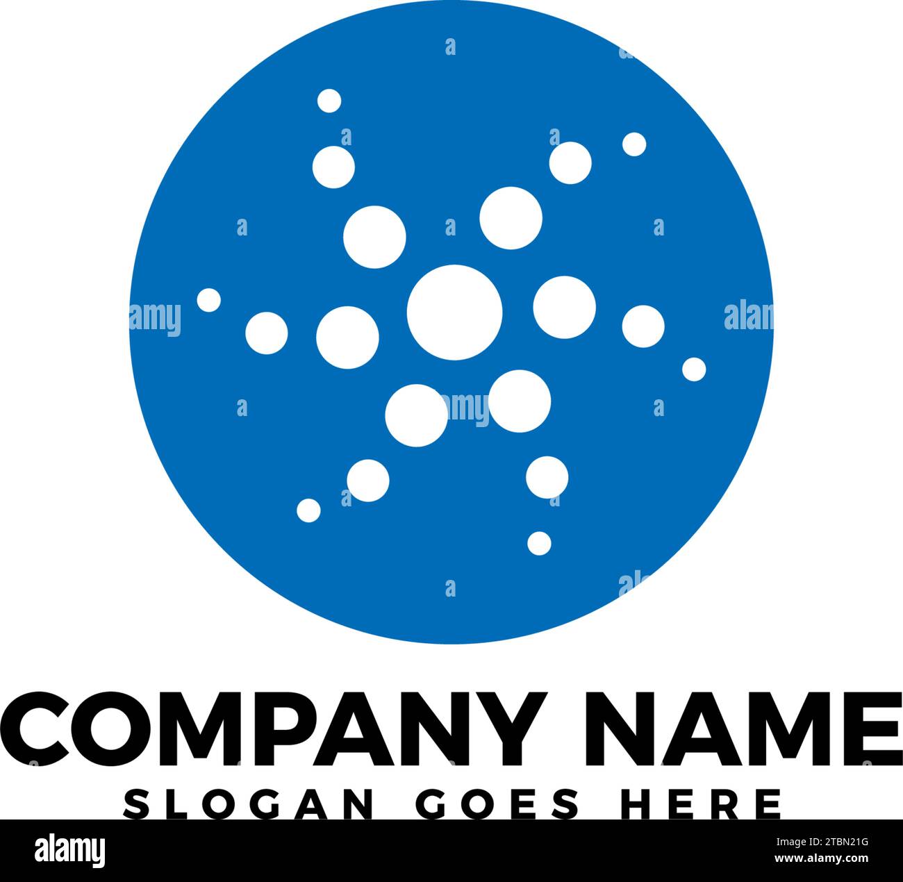 Cell vector logo, Bio molecular laboratory symbol Stock Vector Image ...