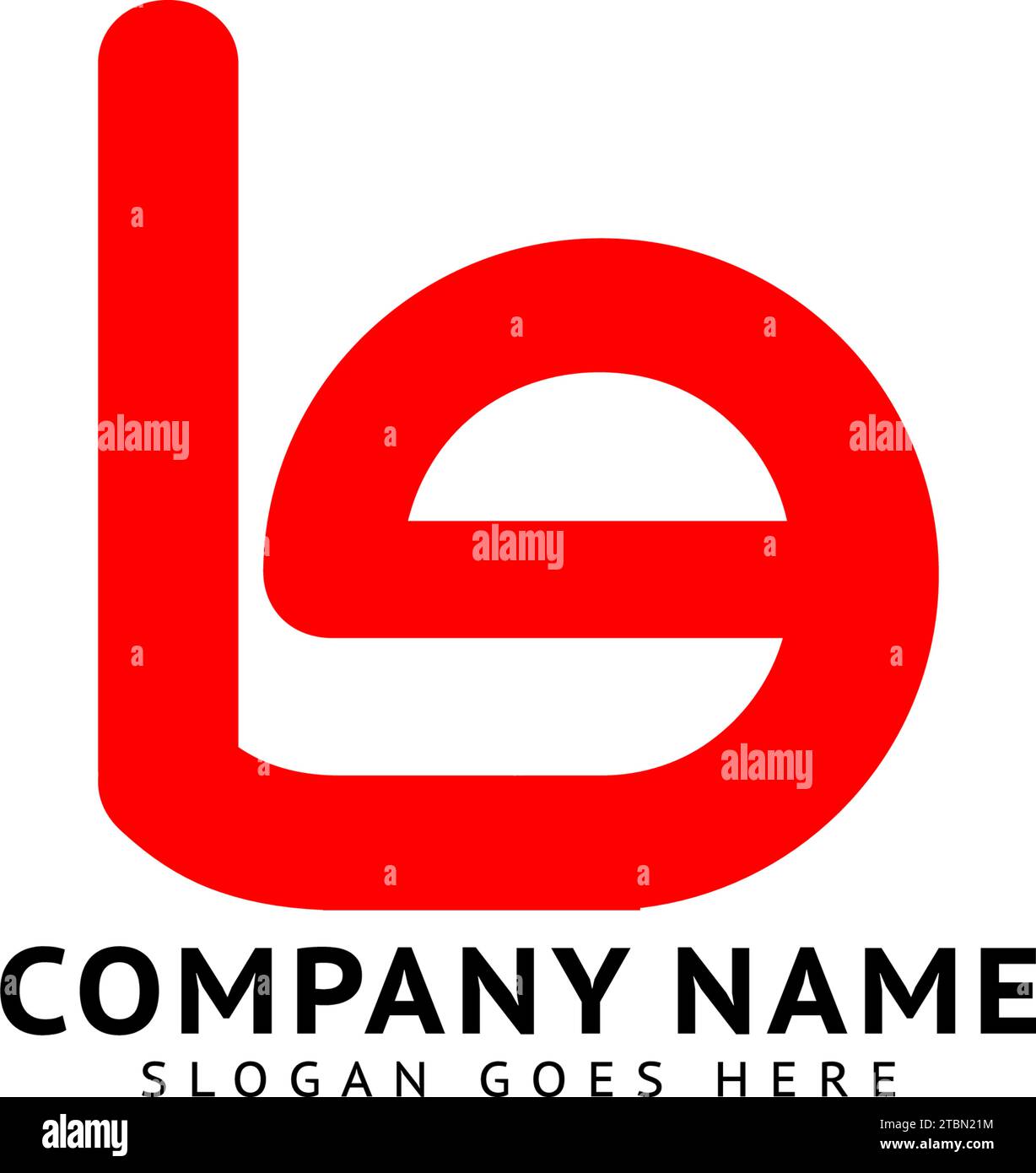 B e letter mark hi-res stock photography and images - Alamy