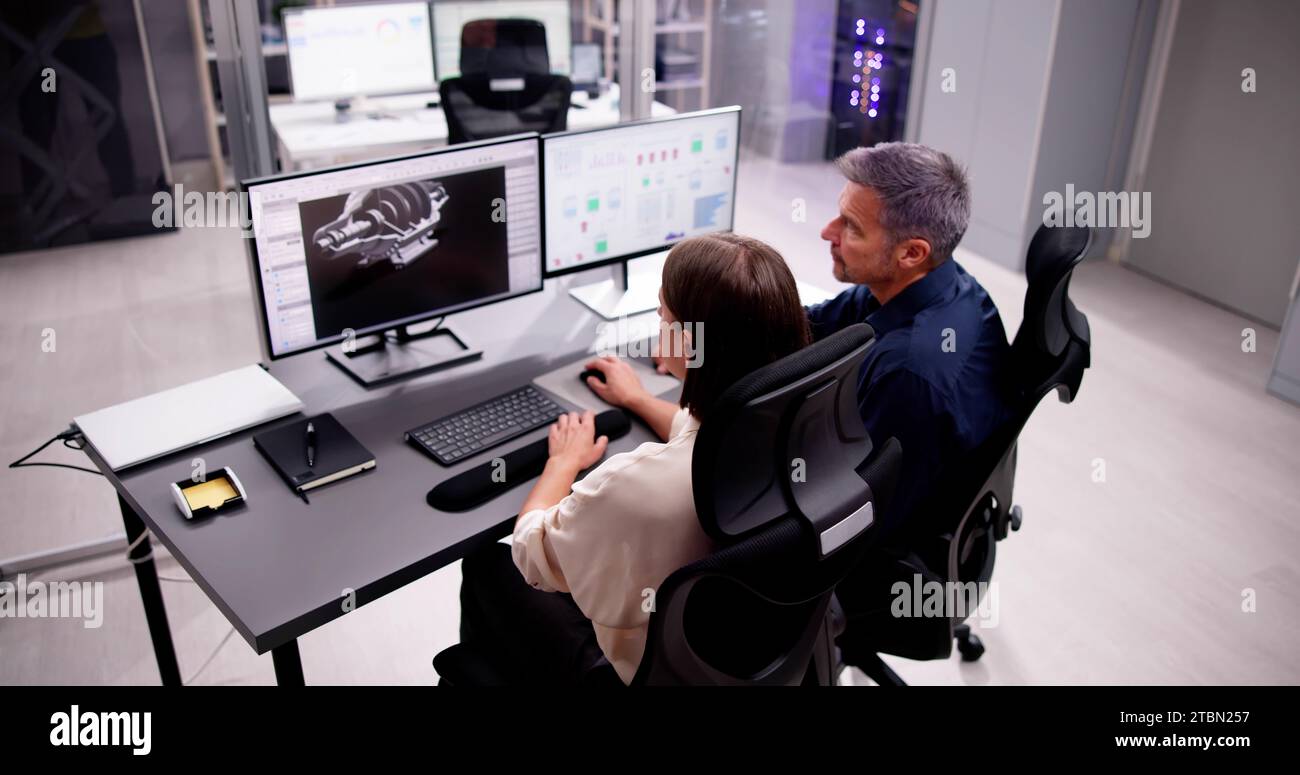 professional business model showcasing personal office work Stock Photo ...