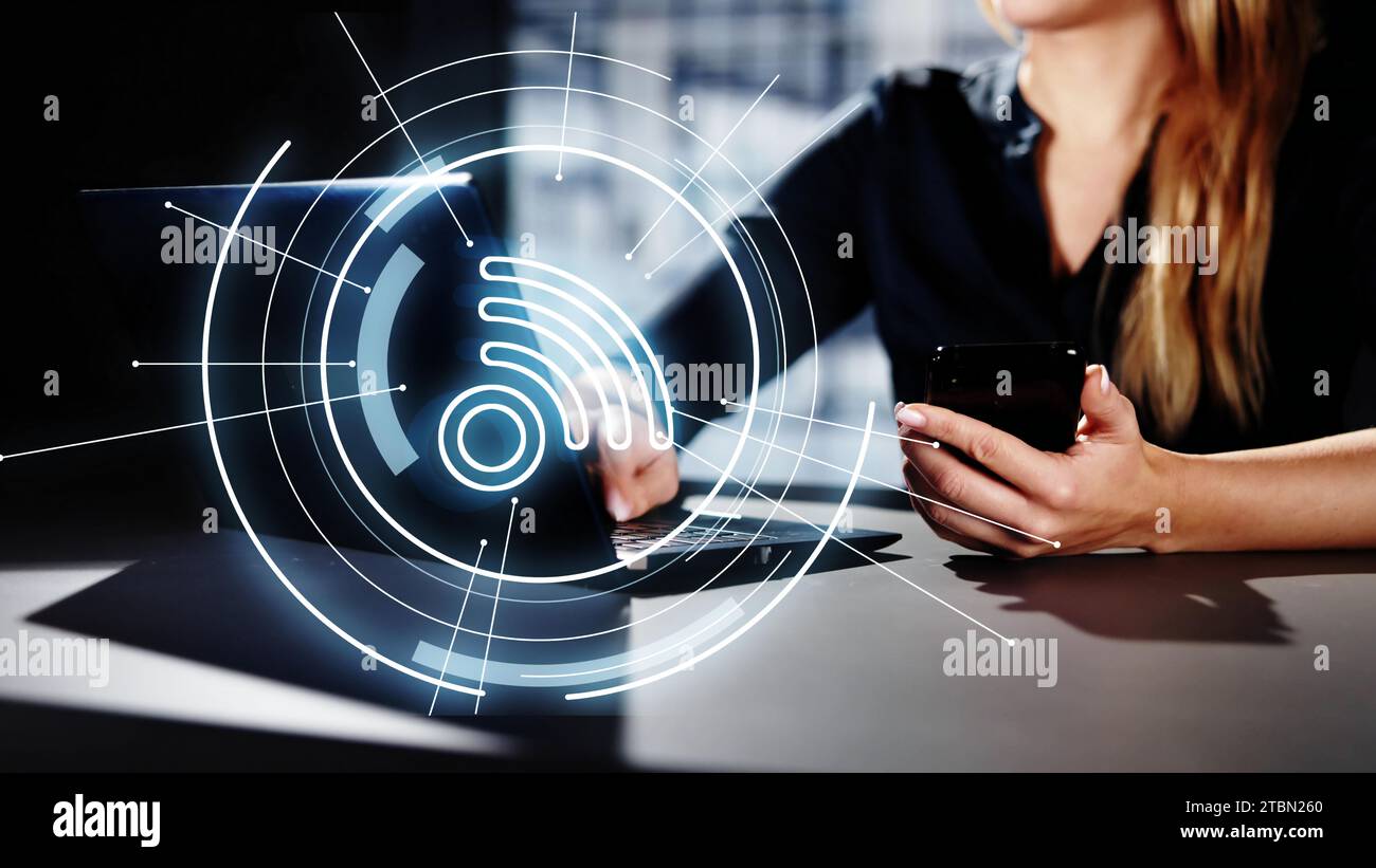 Wireless Online Information. Smart Internet Technology And Future Of ...