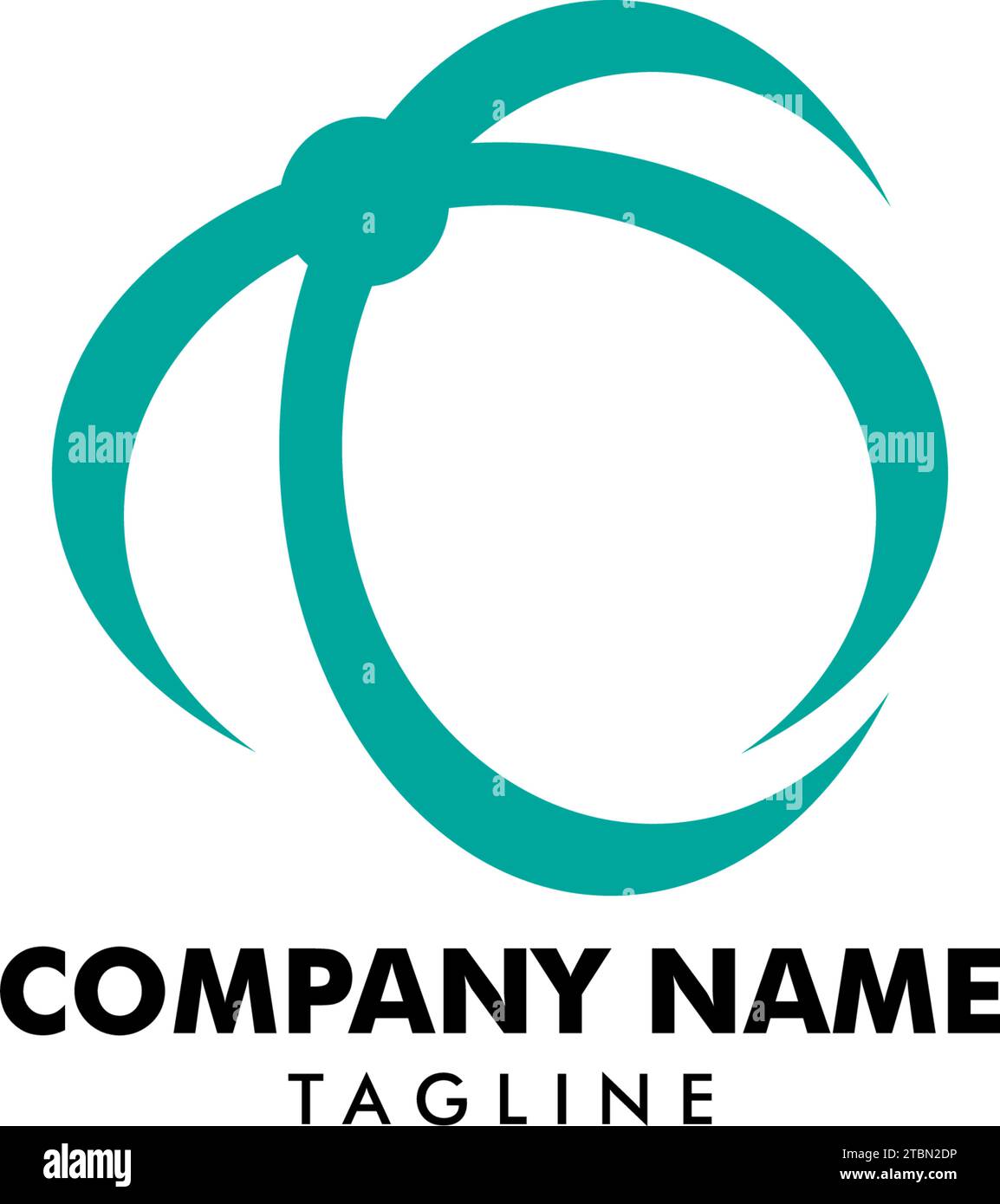 Abstract Network Connection Icon Logo Design Vector Illustration Stock ...