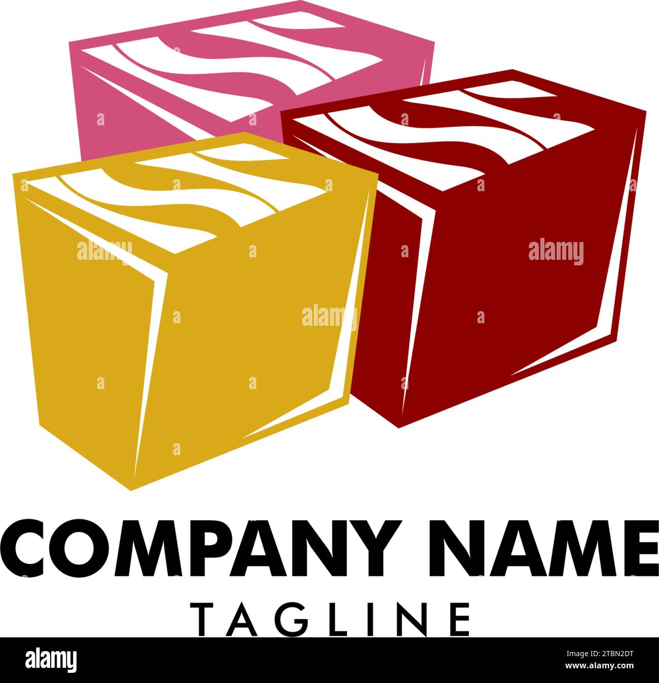 Fudge Logo Design Vector Template Stock Vector Image & Art - Alamy