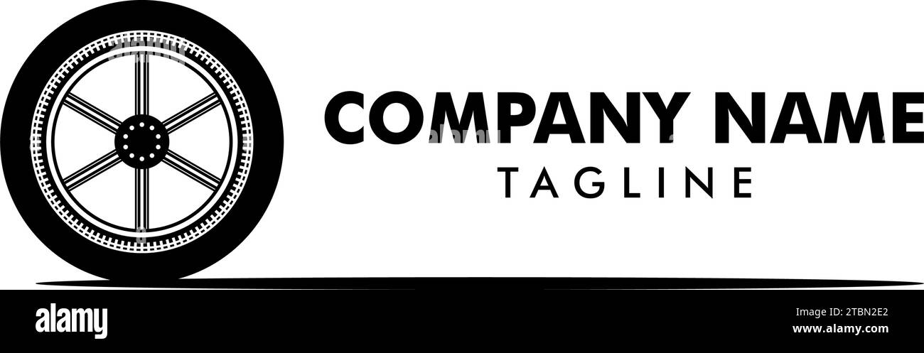 Automotive Tyre Shop Logo Design Inspiration Vector Stock Vector Image ...