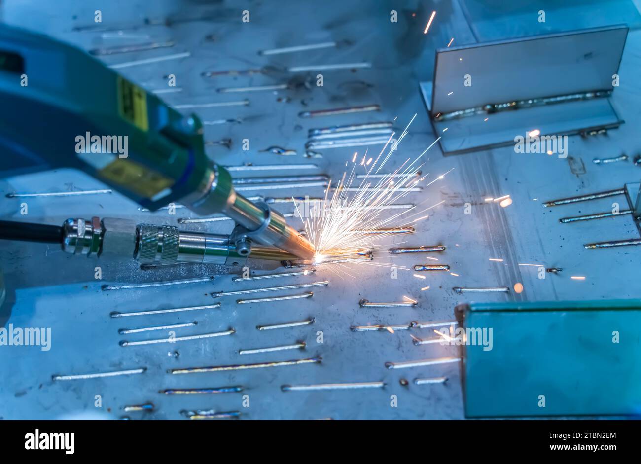 electric arc welding machine working Stock Photo - Alamy