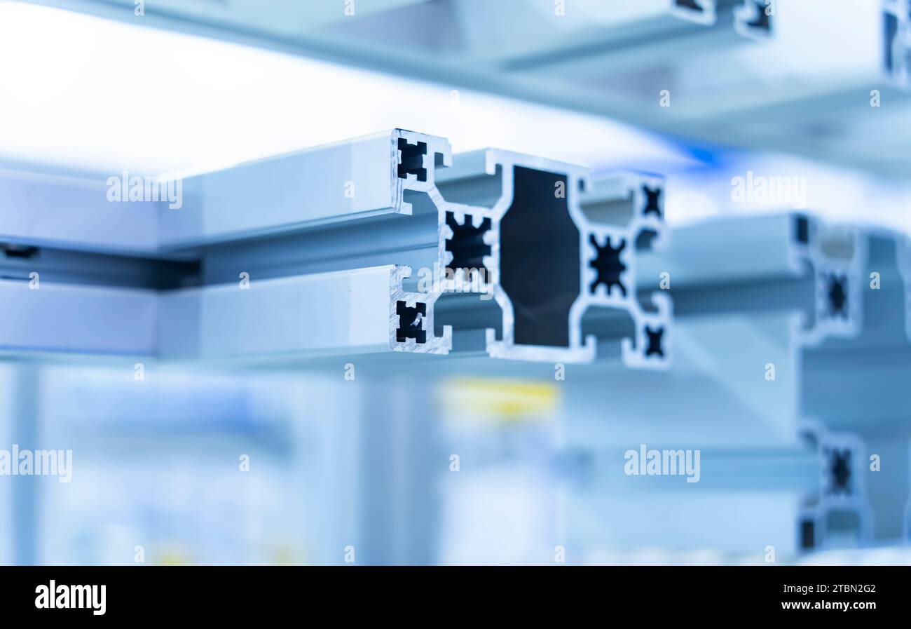 Cross sections of extruded aluminium or aluminum channels for use in ...