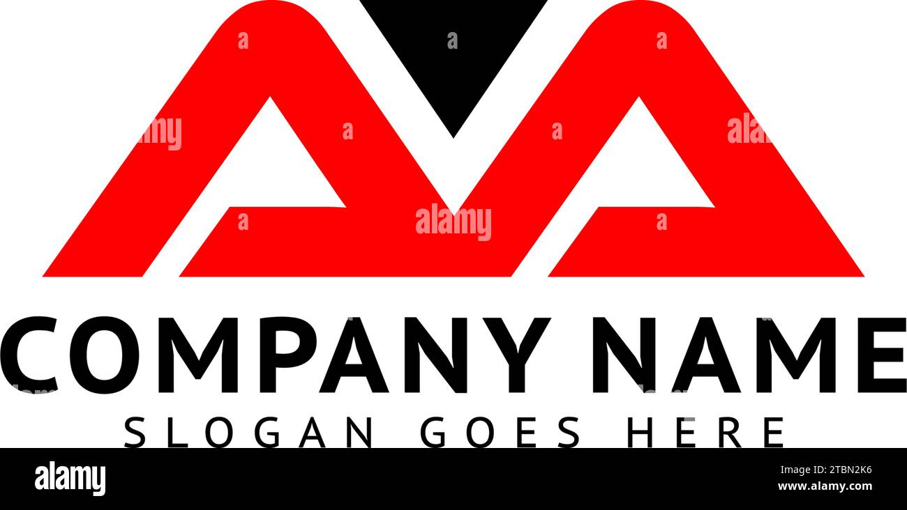 Initial Letter AA Logo Icon Design Template Stock Vector Image & Art ...