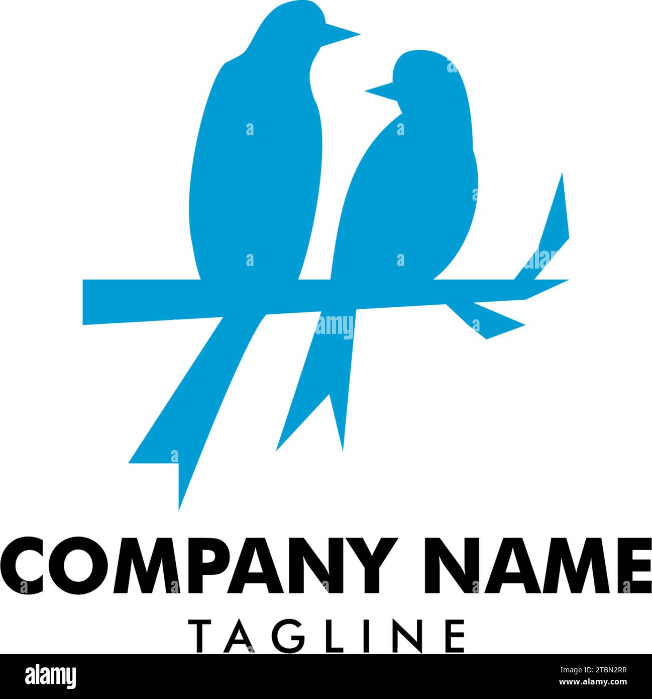 Bird Abstract Logo design vector design Stock Vector Image & Art - Alamy