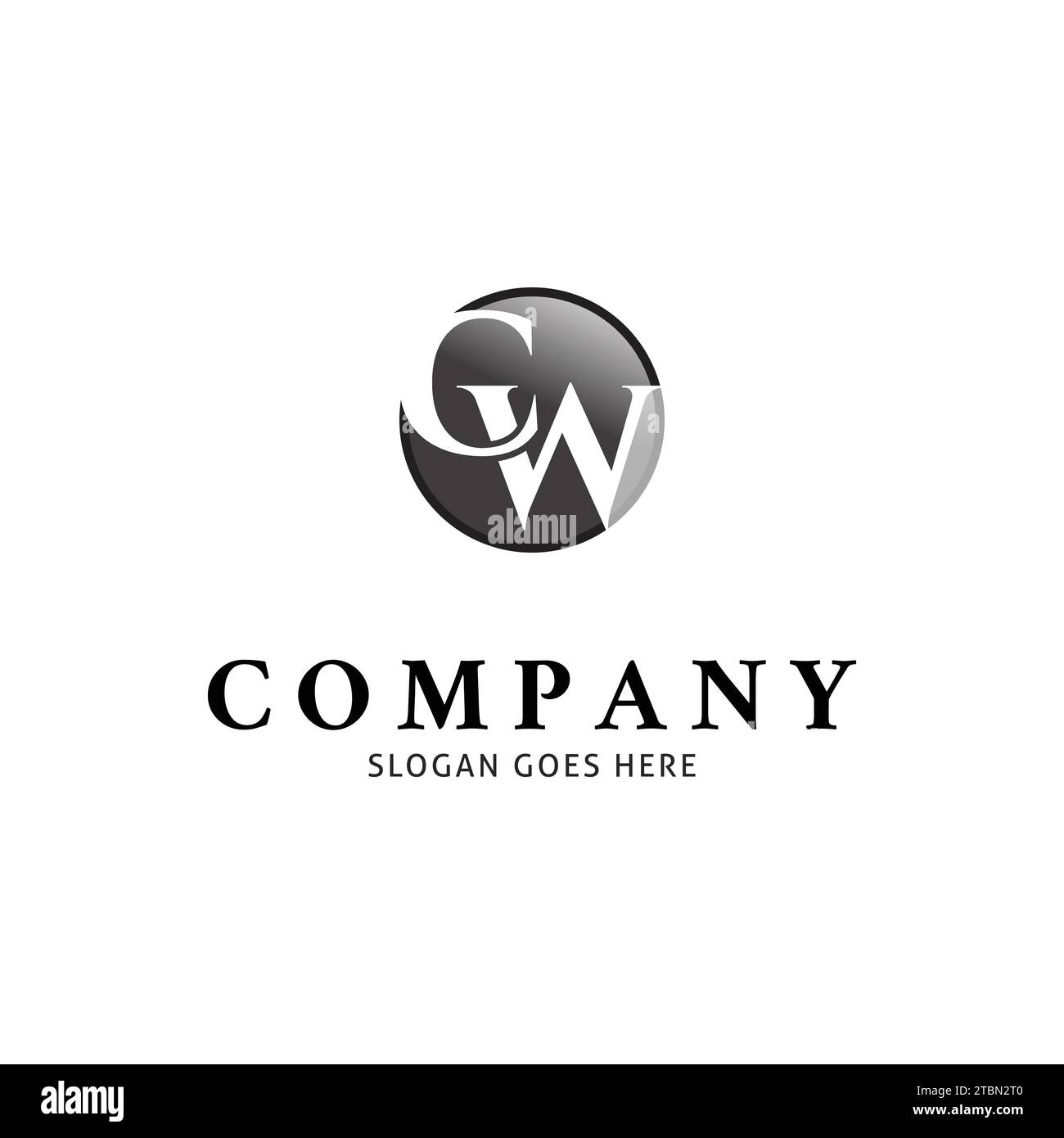 Cw letter hi-res stock photography and images - Alamy