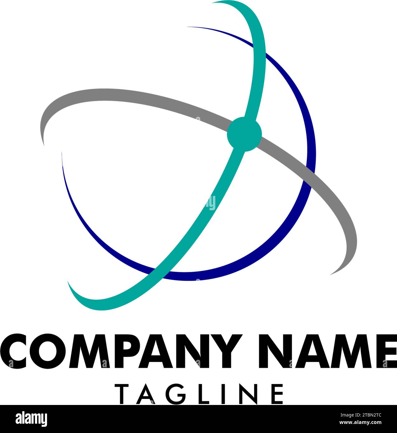 Abstract Network Connection Icon Logo Design Vector Illustration Stock ...