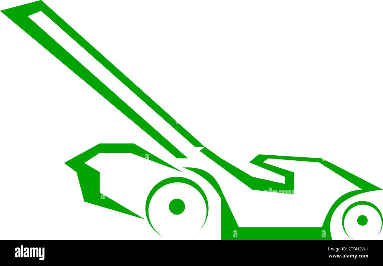 lawn mower logo vector Stock Vector Image & Art - Alamy