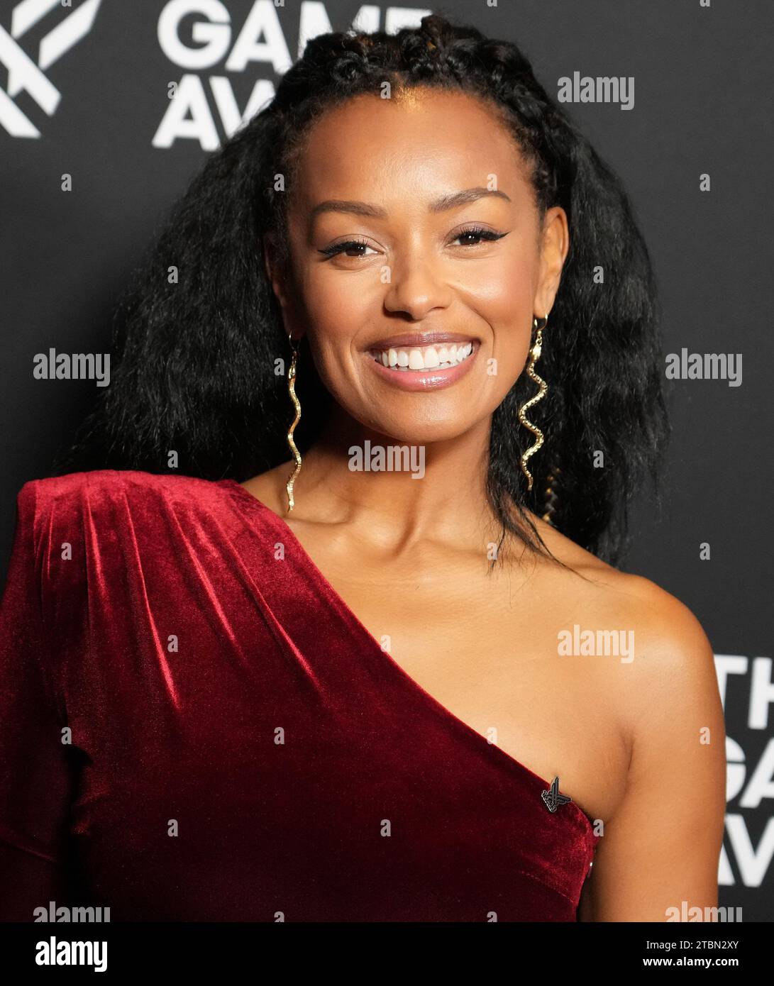 Los Angeles, USA. 07th Dec, 2022. Melanie Liburd arrives at The Game ...
