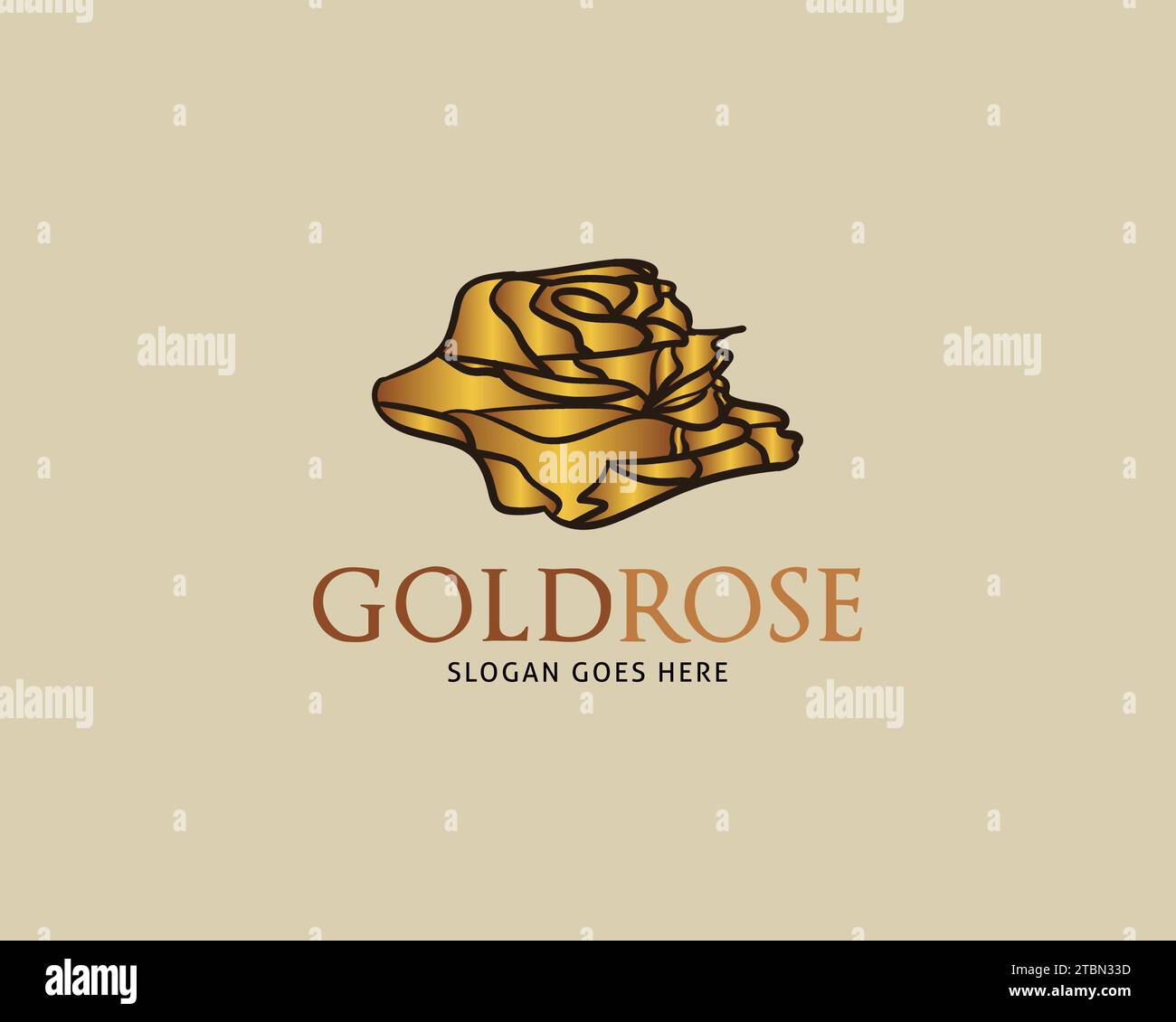 Rose mark Stock Vector Images - Alamy