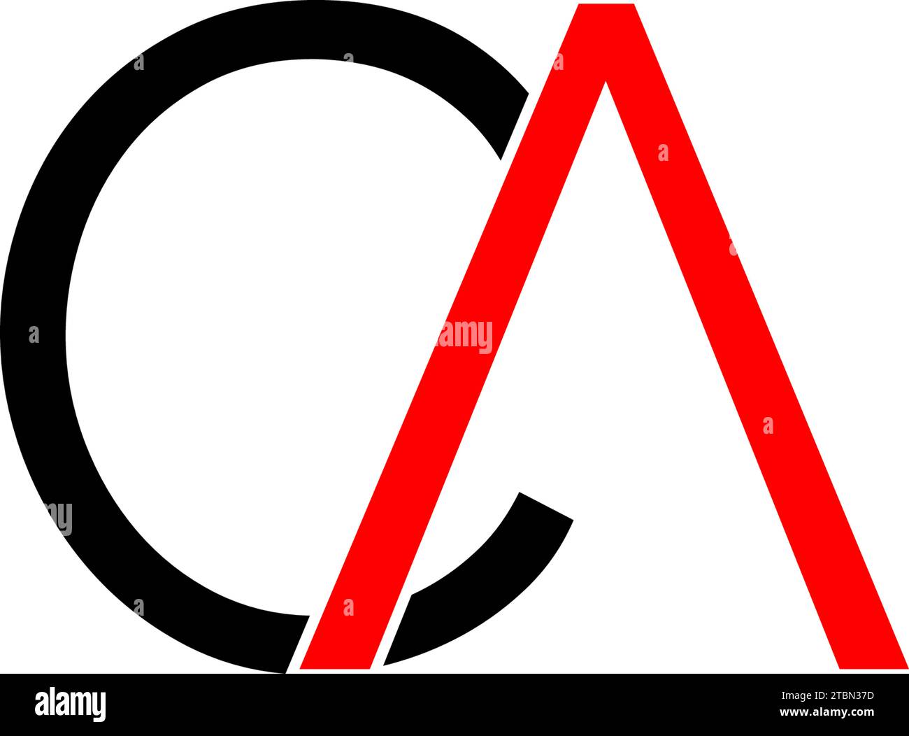 Initial Letter CA Logo Template Design Stock Vector Image & Art - Alamy