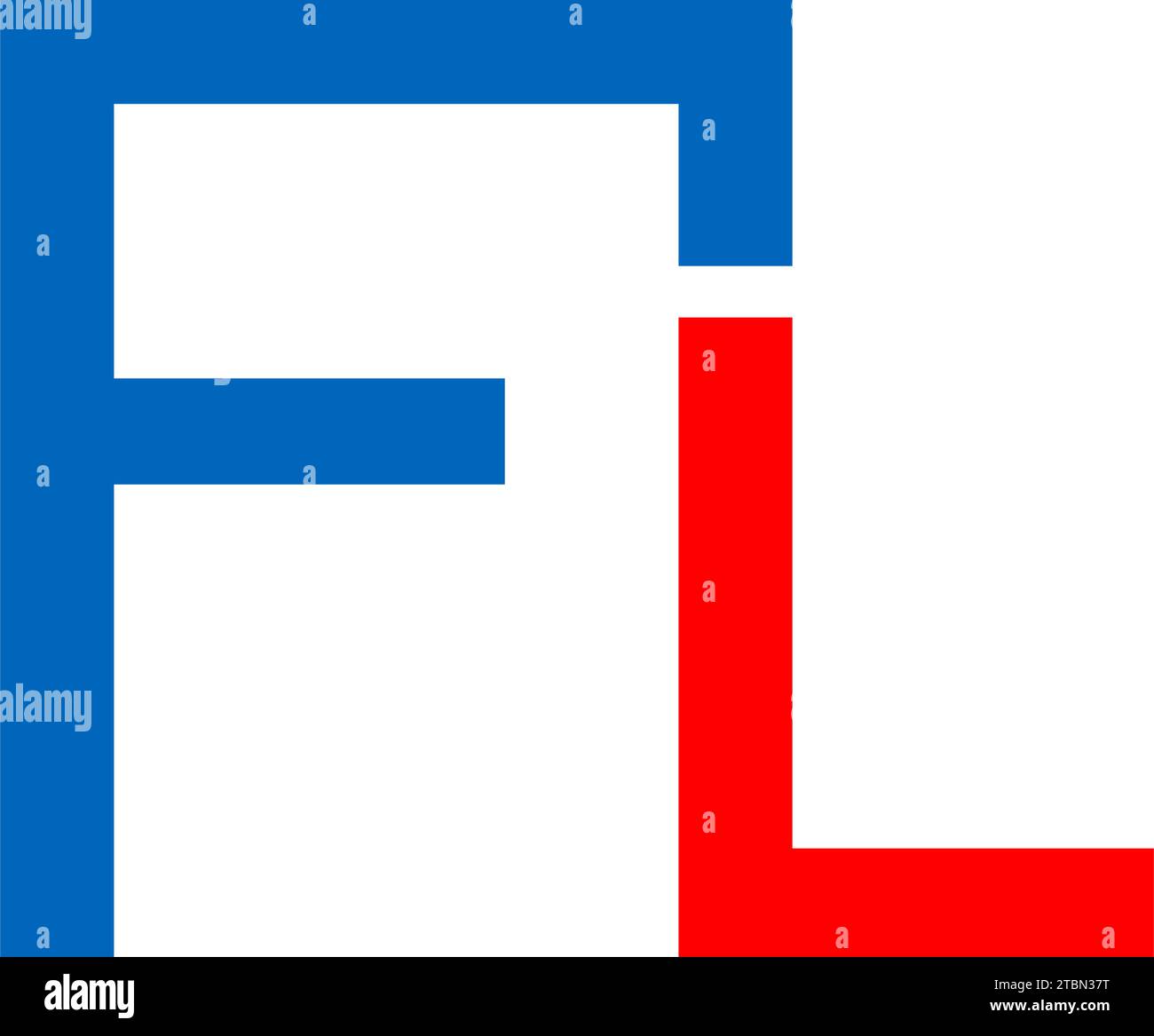 Initial Letter FL Logo Template Design Stock Vector Image & Art - Alamy