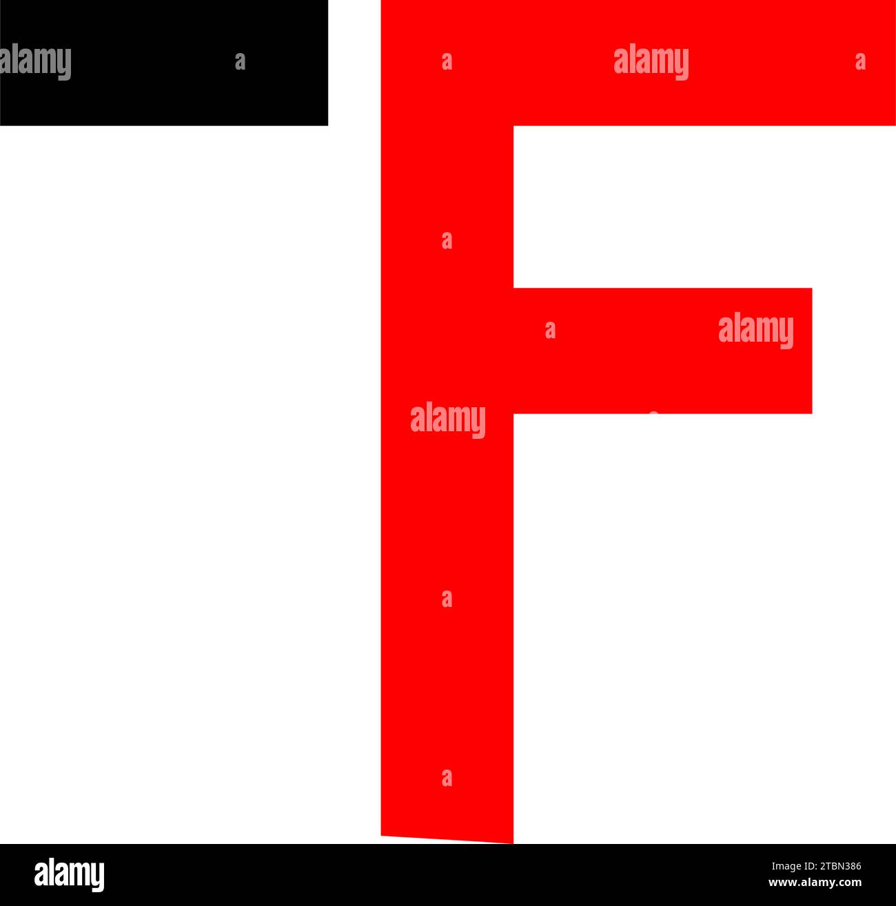 Initial Letter TF Design Logo Stock Vector Image & Art - Alamy