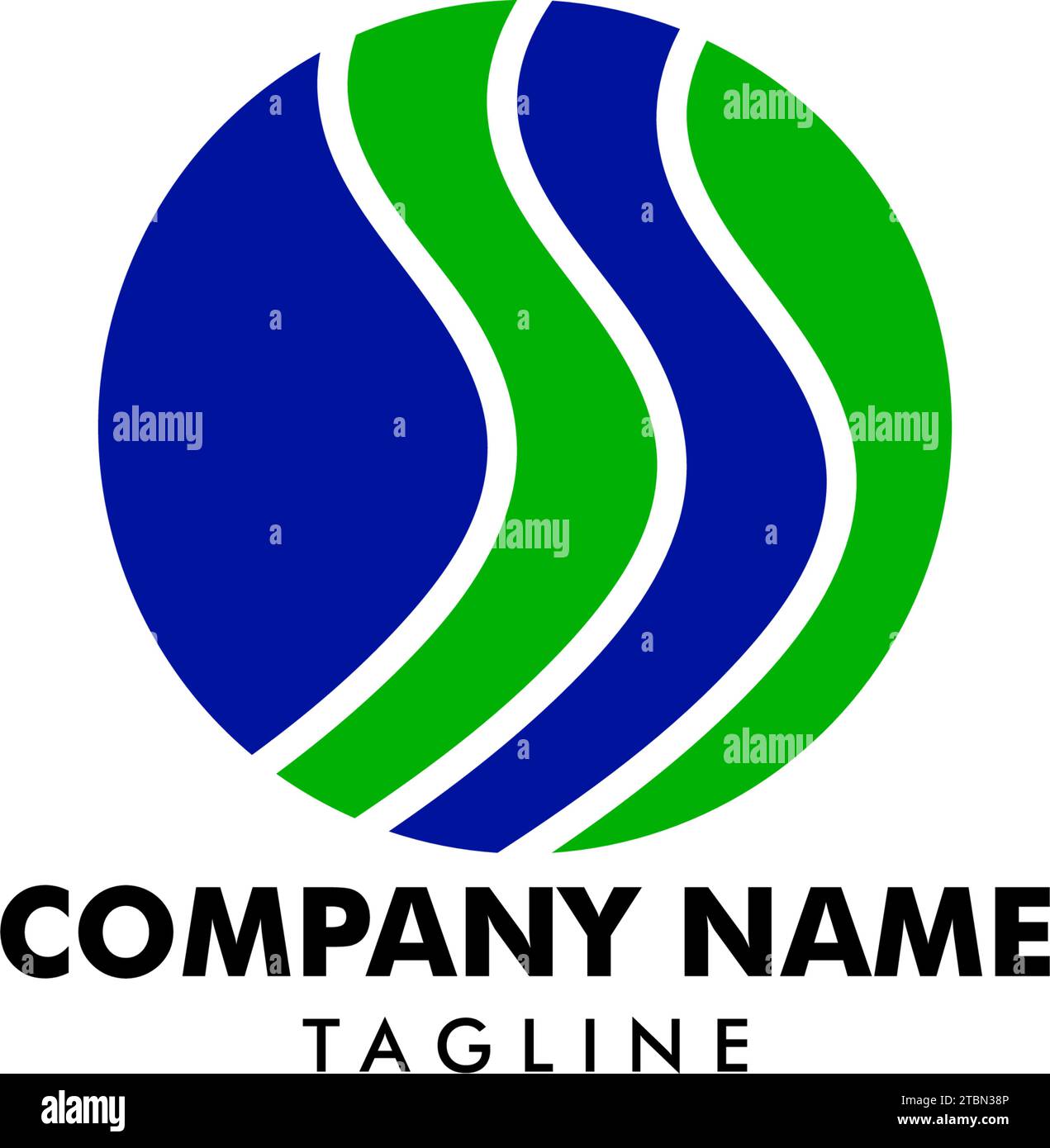 Abstract circle wave vector logo template Stock Vector Image & Art - Alamy