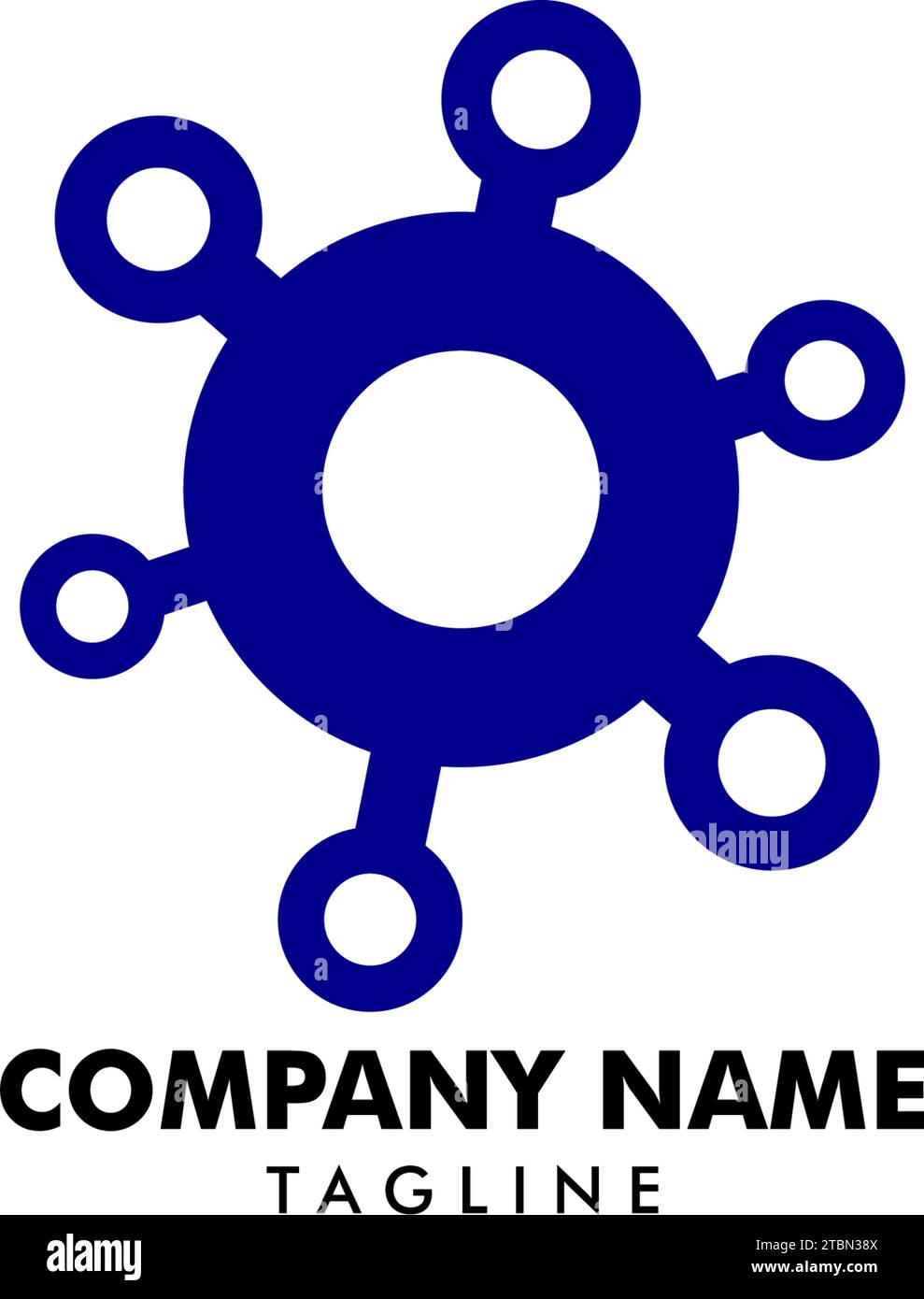 Abstract Network Connection Icon Logo Design Vector Illustration Stock Vector Image And Art Alamy