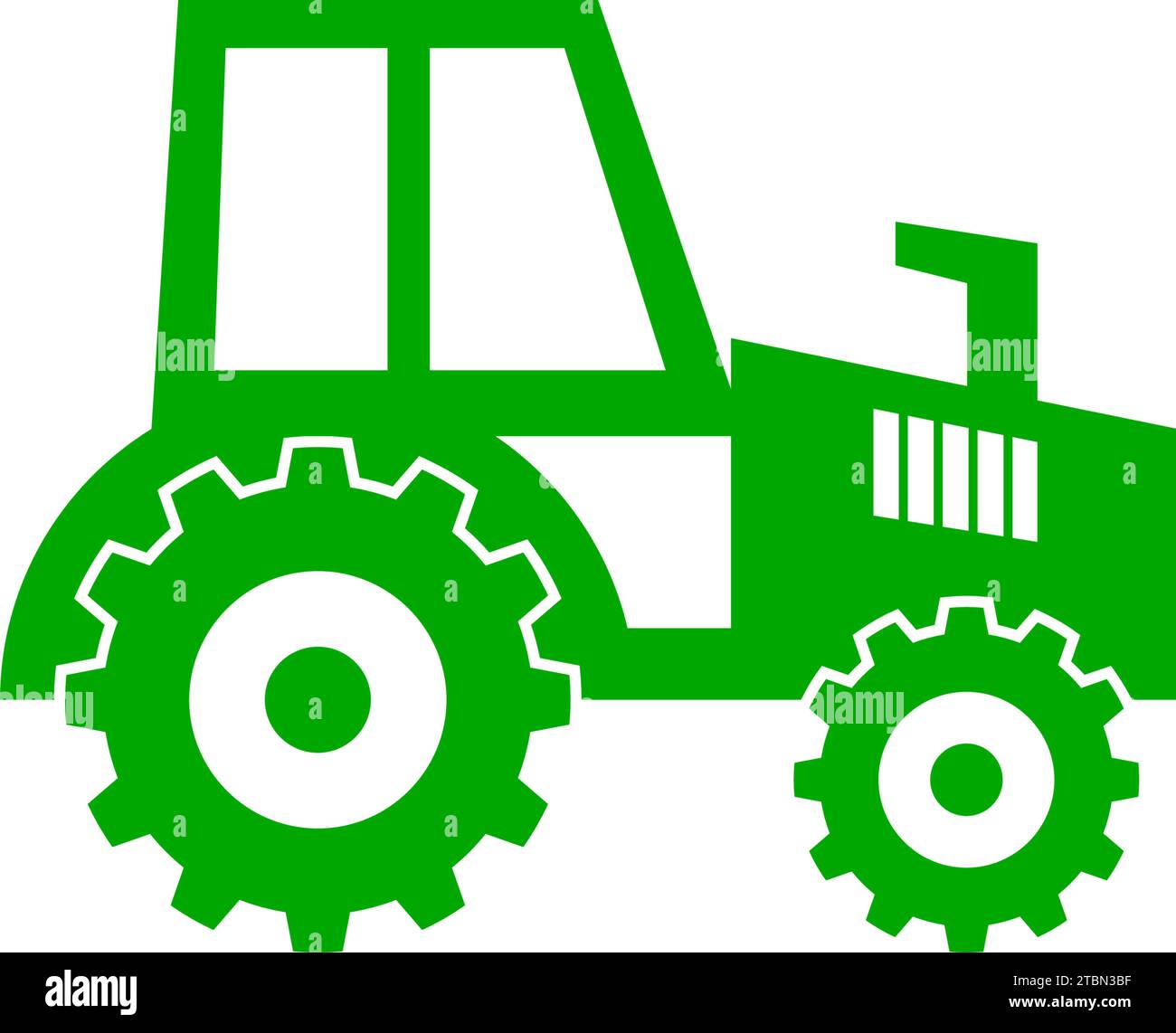 Tractor Logo Design Stock Vector Image & Art - Alamy