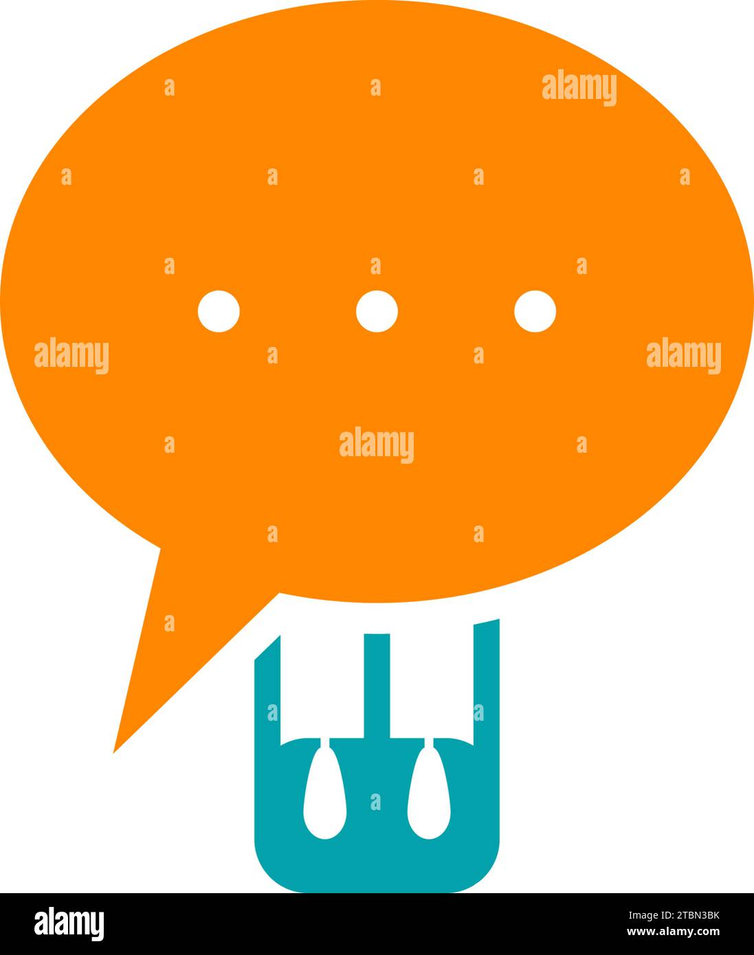 Modern air balloon logo hi-res stock photography and images - Alamy