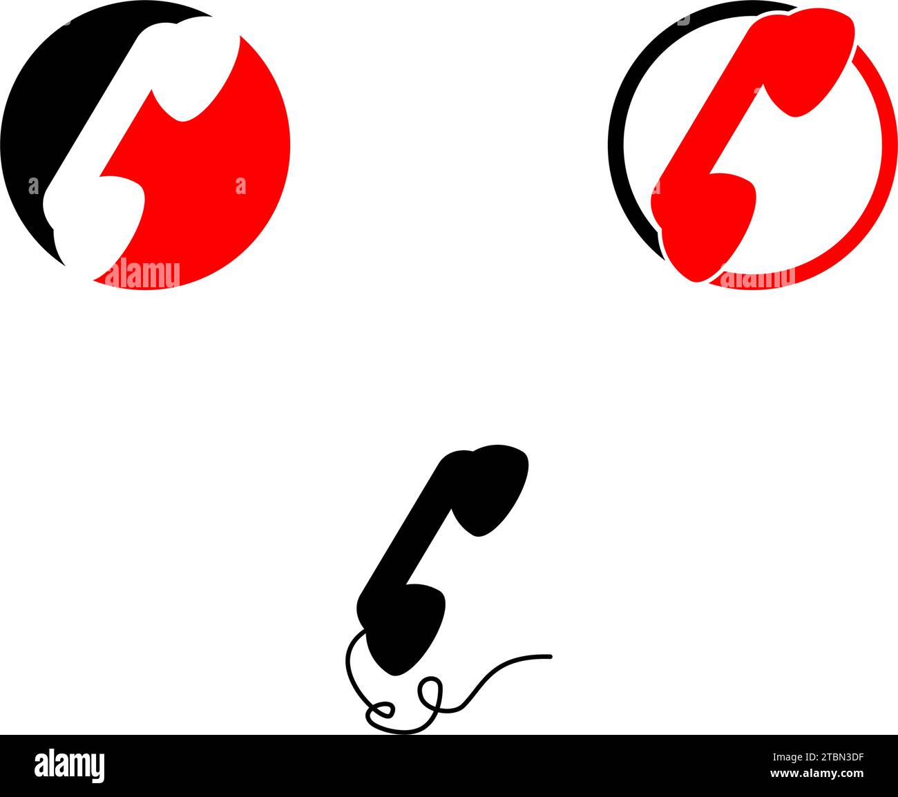 Set Of Phone Icon Vector Stock Vector Image & Art - Alamy