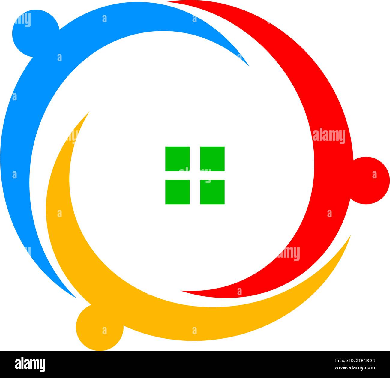 Community housing development Stock Vector Images - Alamy