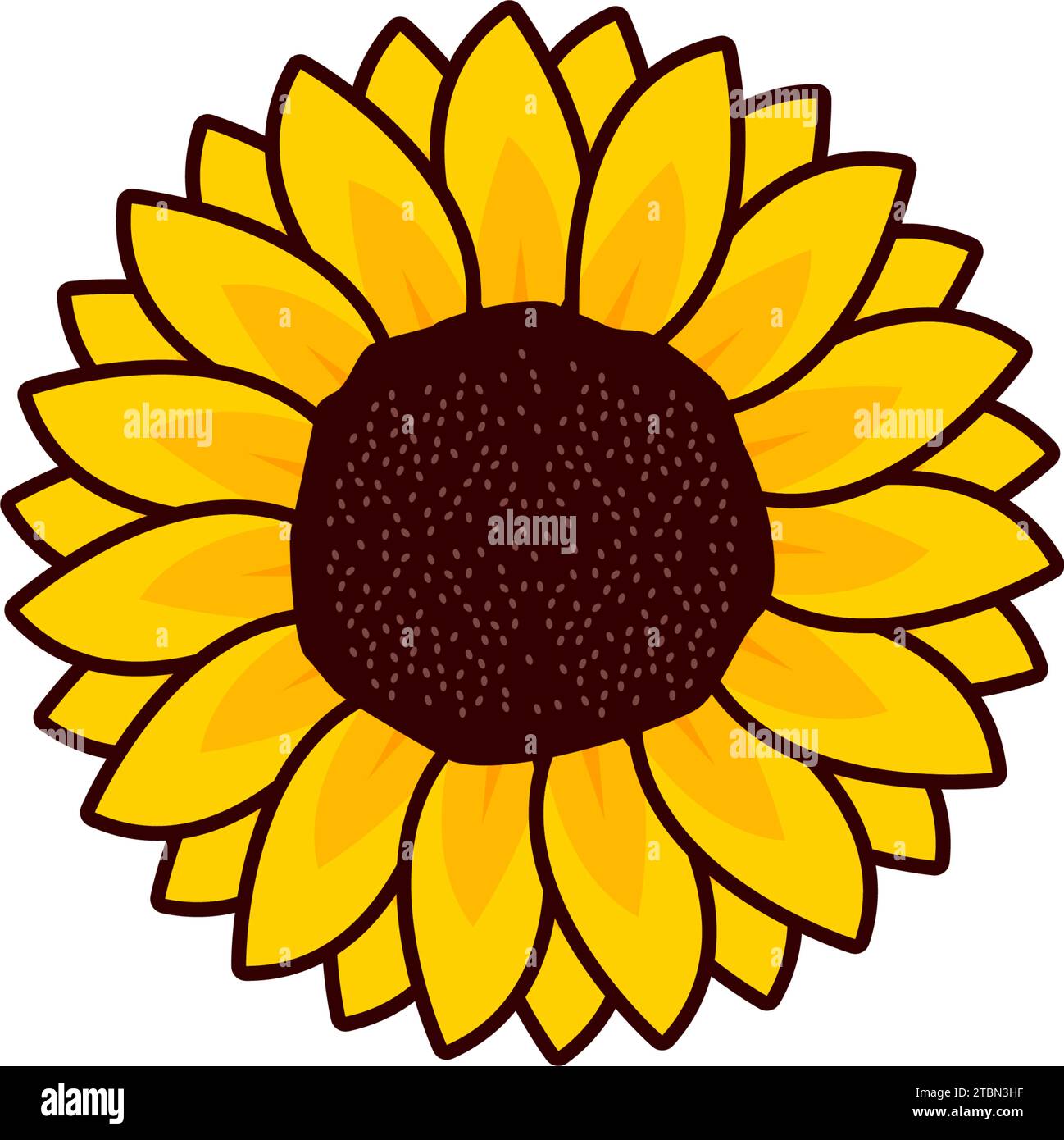 sunflower logo vector Stock Vector Image & Art - Alamy