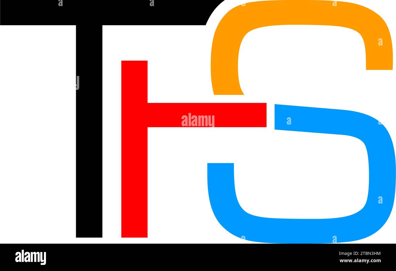 Letters TFS Logo Stock Vector Image & Art - Alamy