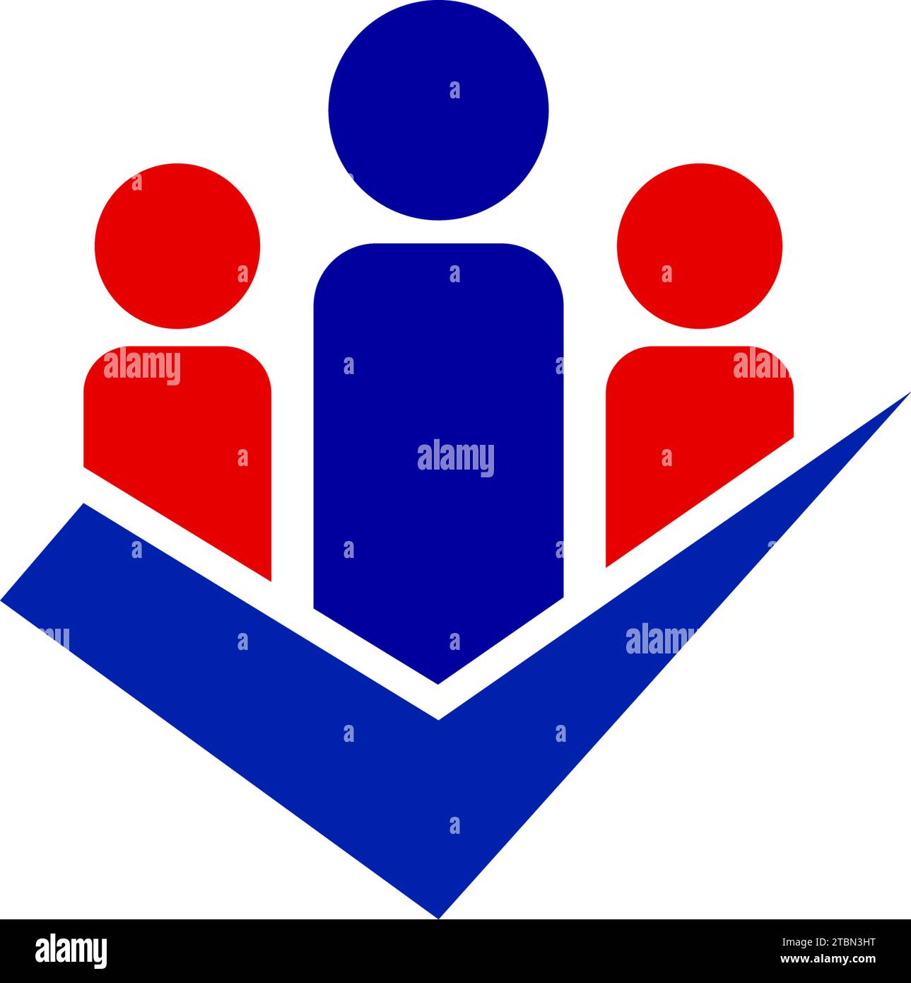 Team Smart People check Logo Stock Vector Image & Art - Alamy