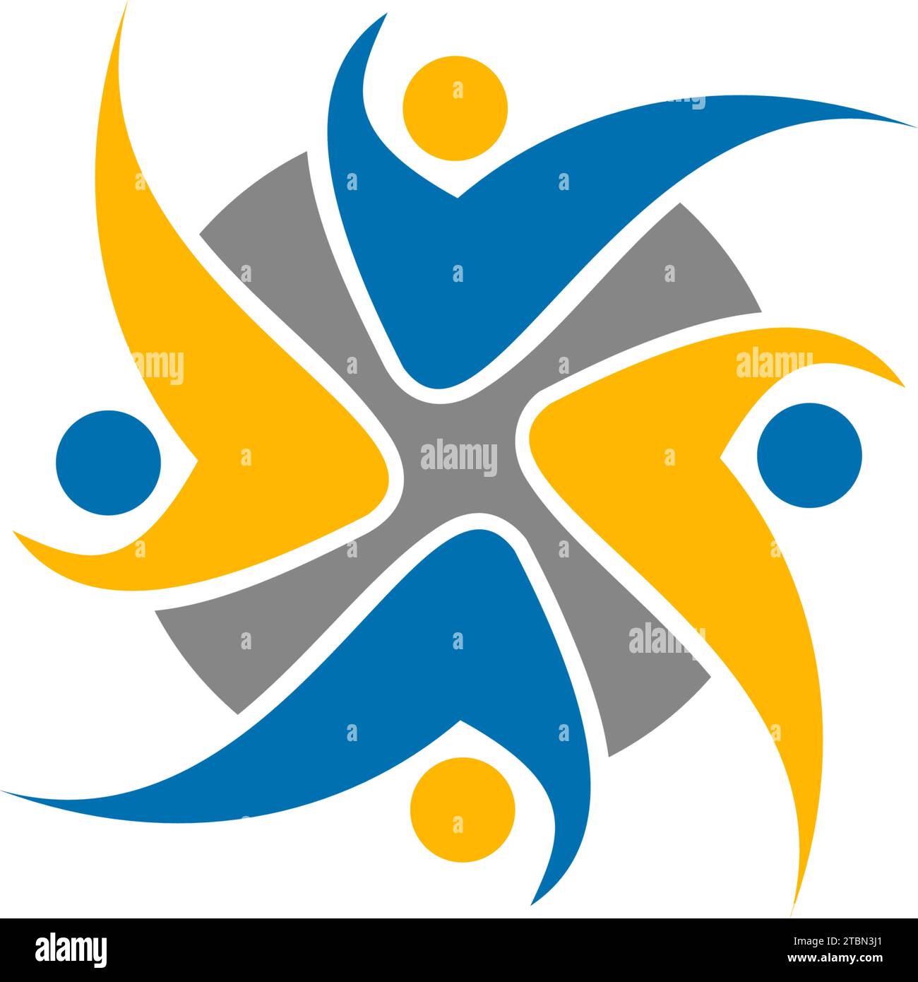 Team Work Logo Design Template Stock Vector Image & Art - Alamy