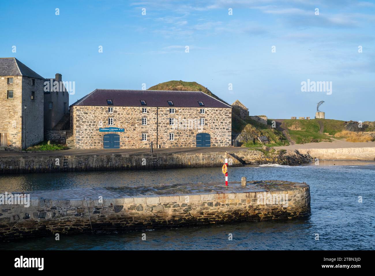 Old portsoy harbour buildings in hi-res stock photography and images ...
