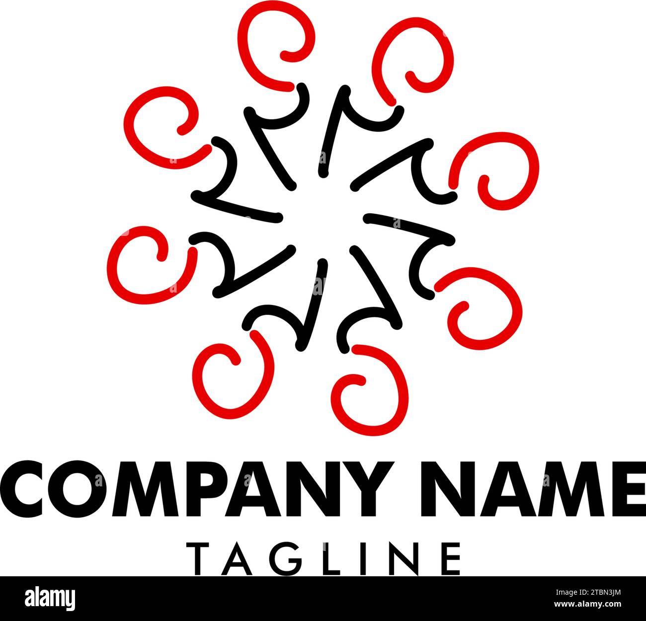 Initial letter SP Logo Template Stock Vector Image & Art - Alamy