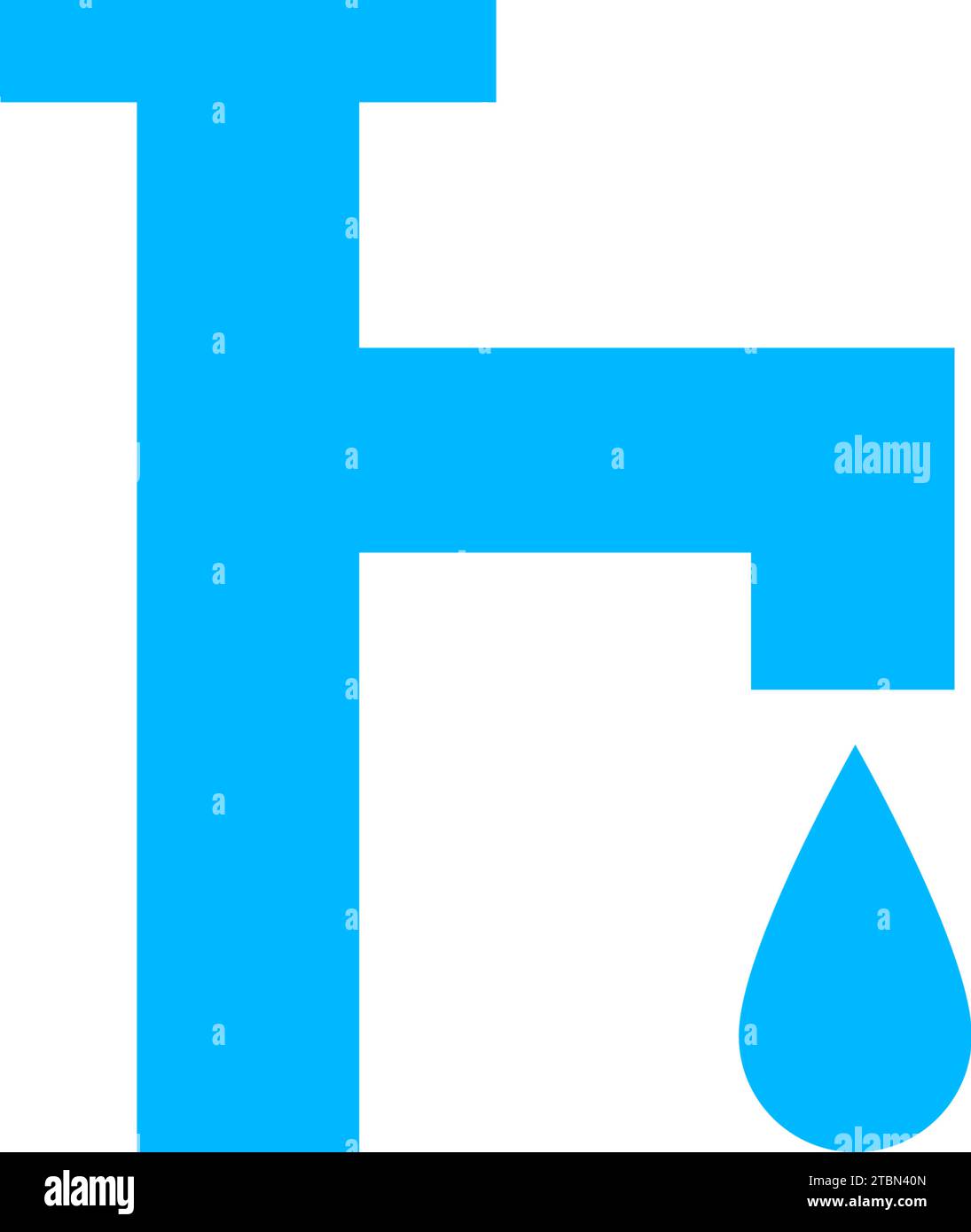 Tap Water Icon Vector Logo Template Stock Vector Image & Art - Alamy