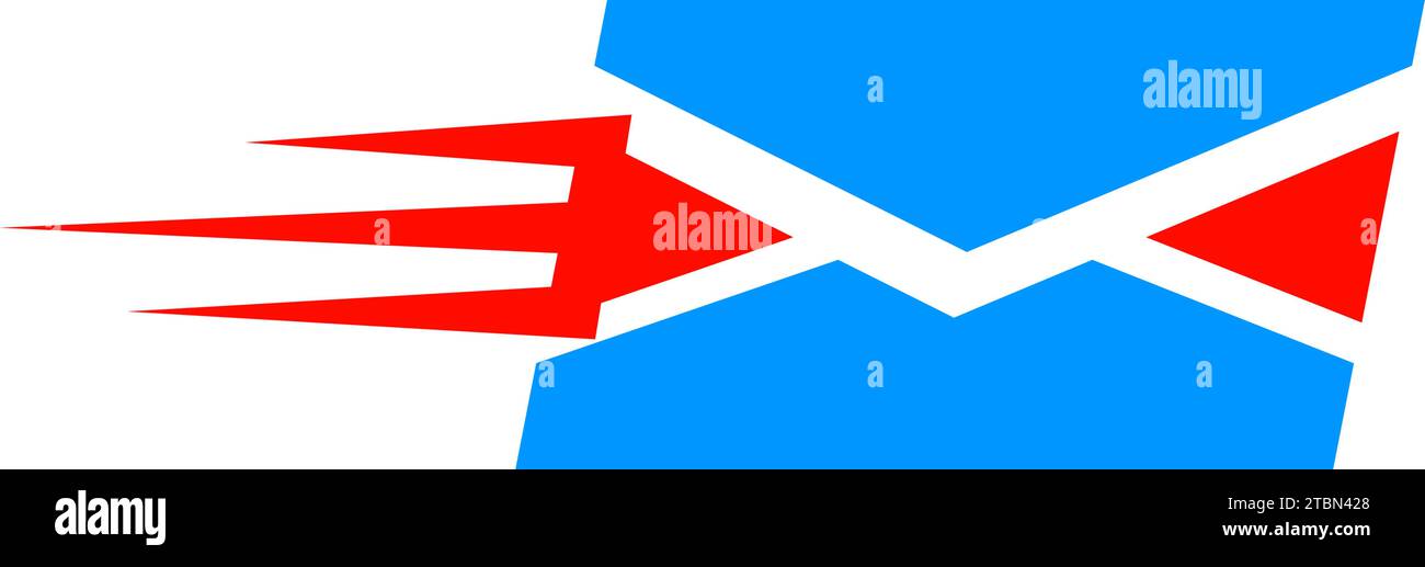 Fast mail Logo Design Template Stock Vector Image & Art - Alamy